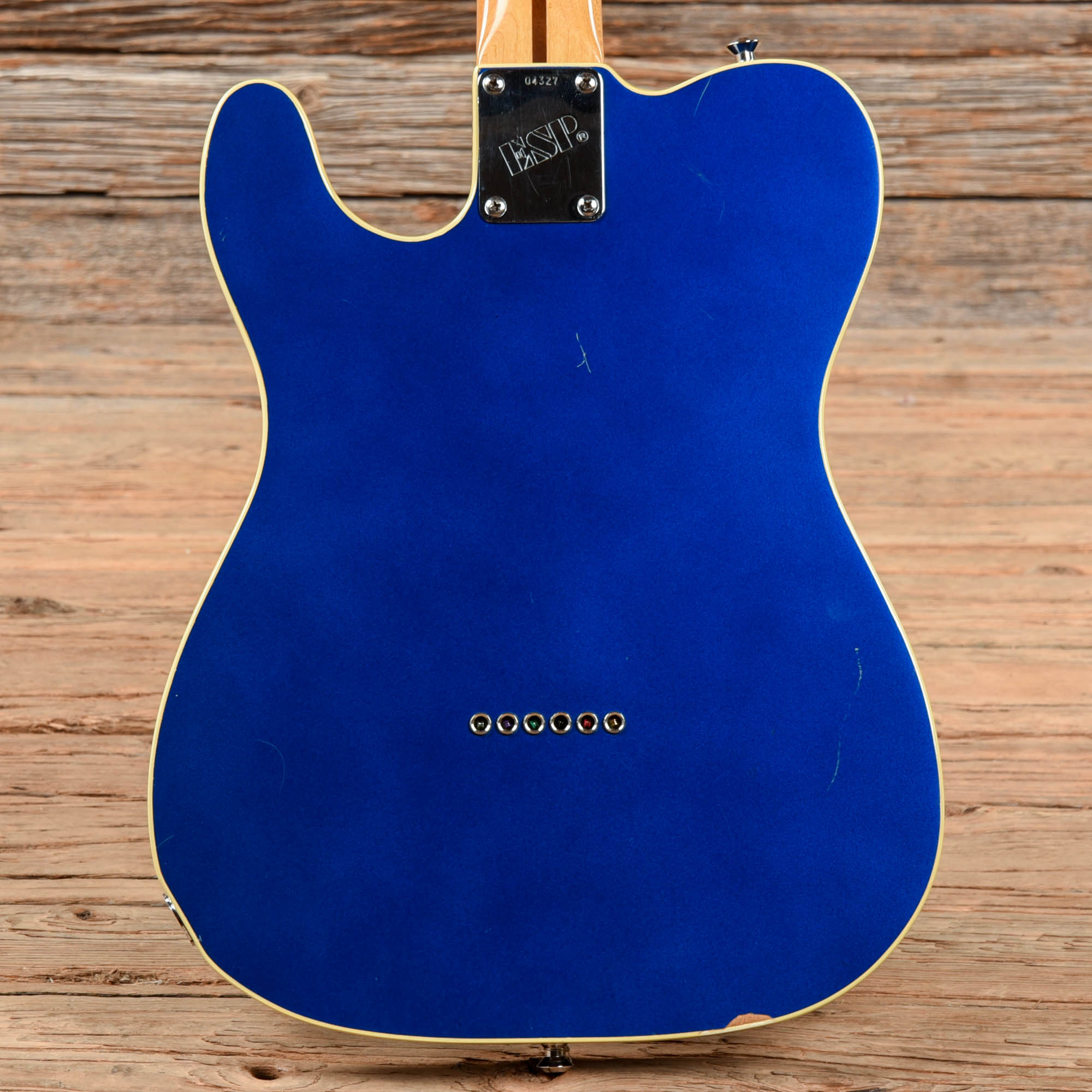 ESP Series 400 Telecaster Style Blue 1980s – Chicago Music Exchange