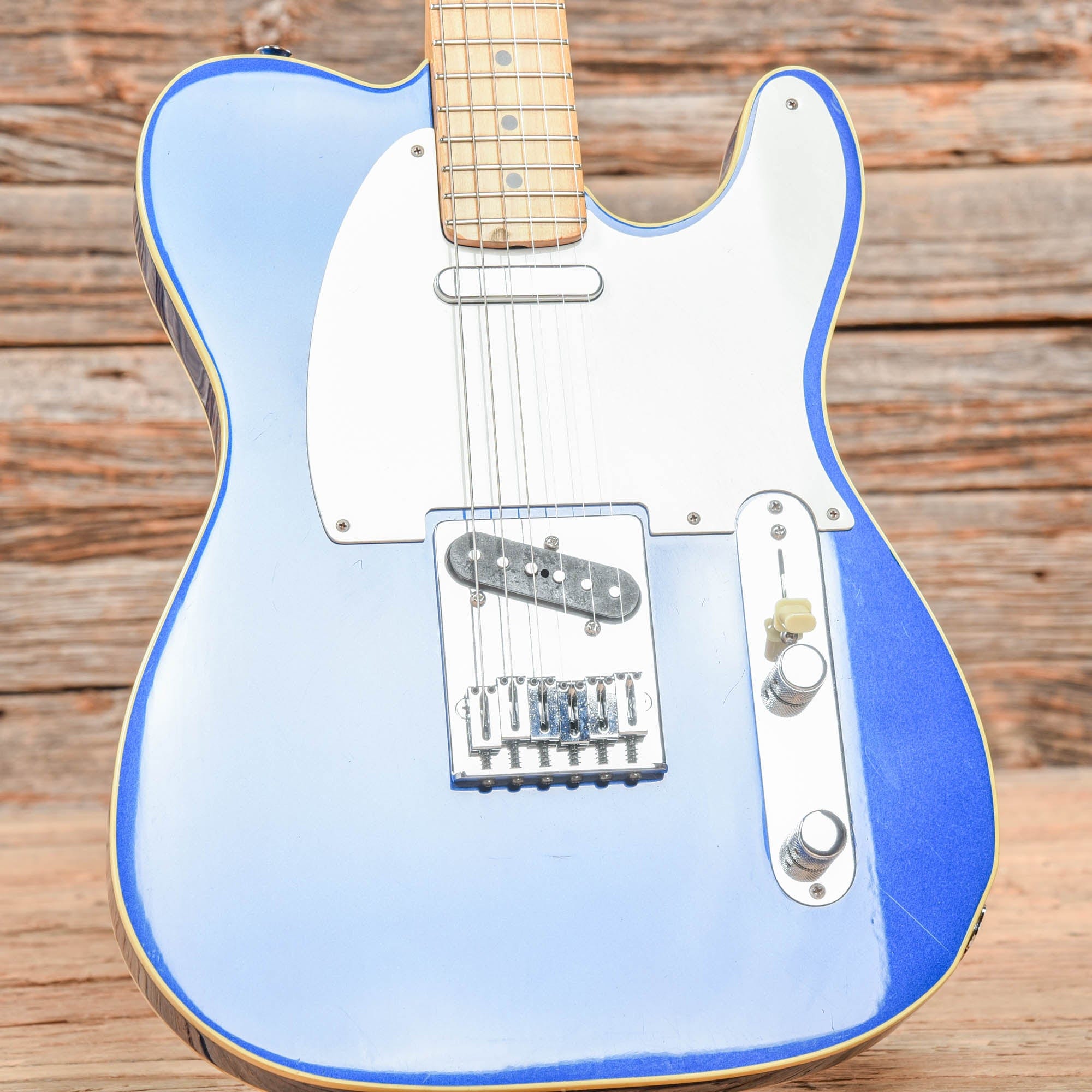 ESP Series 400 Telecaster Style Blue 1980s – Chicago Music Exchange