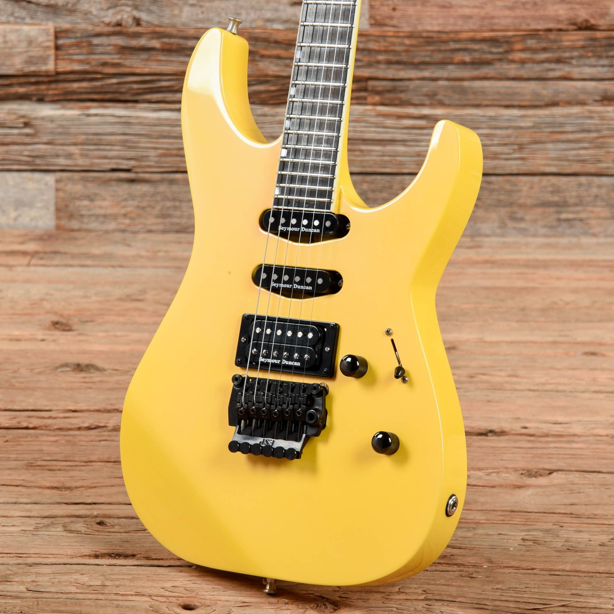 ESP The Mirage Custom Yellow 1987 – Chicago Music Exchange