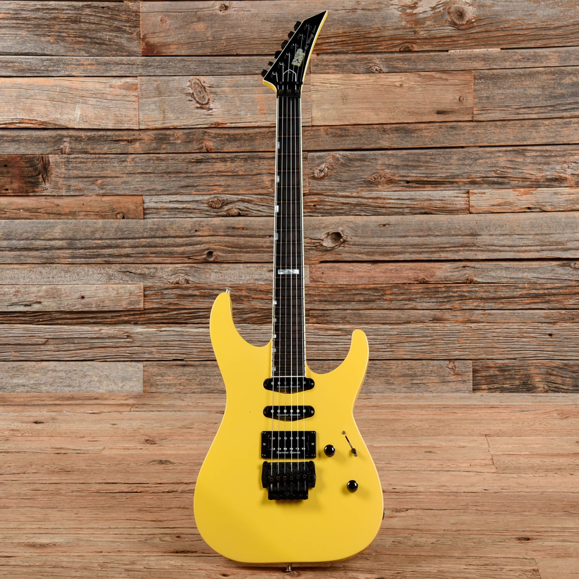 ESP The Mirage Custom Yellow 1987 – Chicago Music Exchange