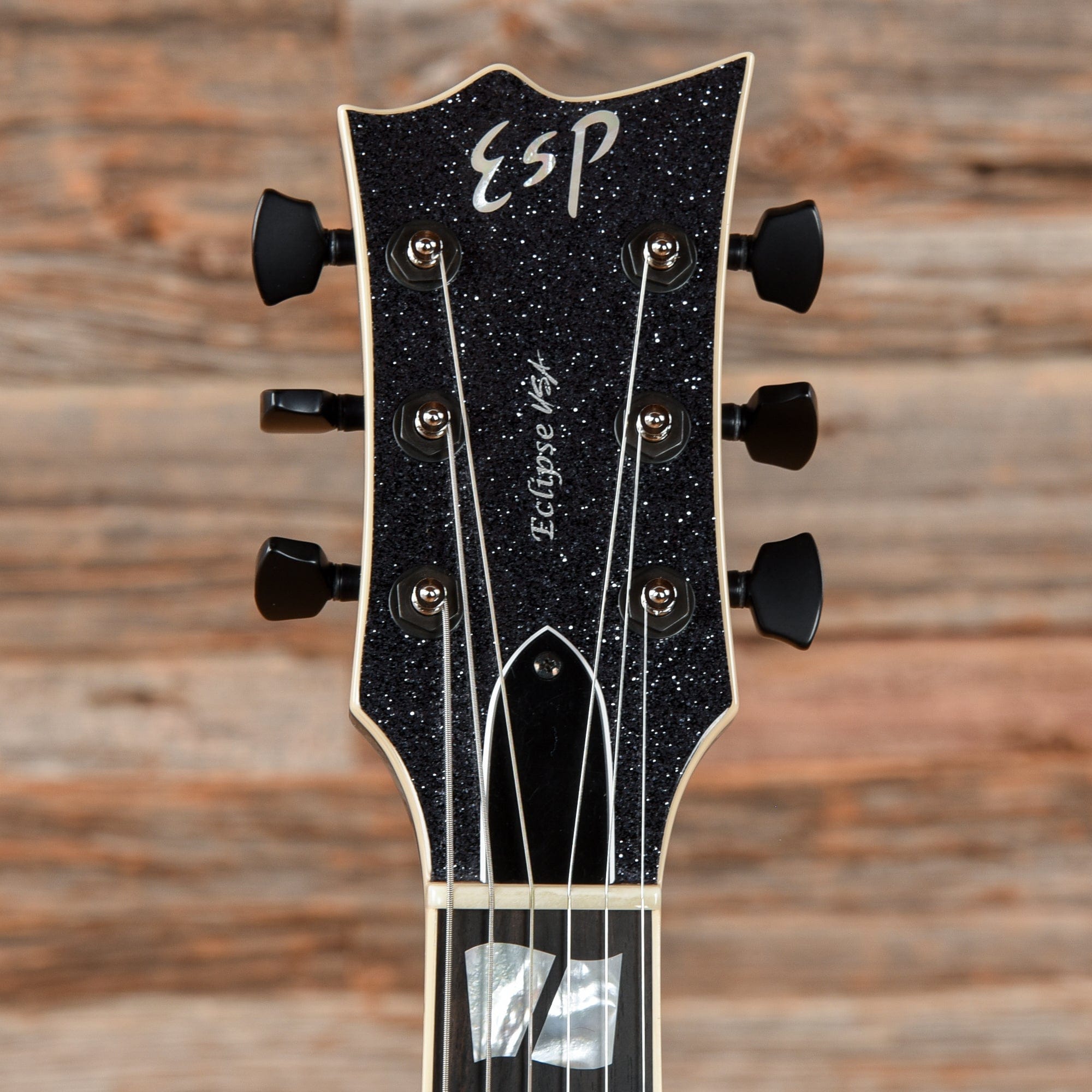 ESP USA Eclipse Black Sparkle – Chicago Music Exchange