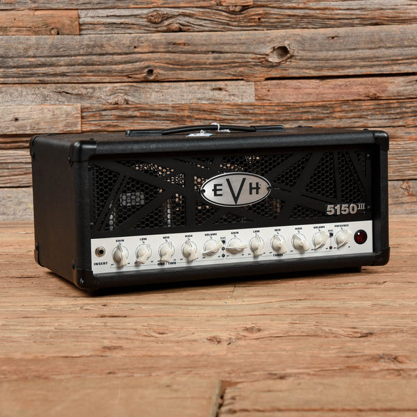 EVH 5150 III 6L6 3-Channel 50-Watt Guitar Amp Head Black – Chicago ...