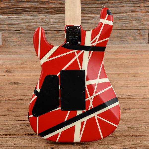 EVH 5150 Striped Series Red/White/Black 2021 – Chicago Music Exchange