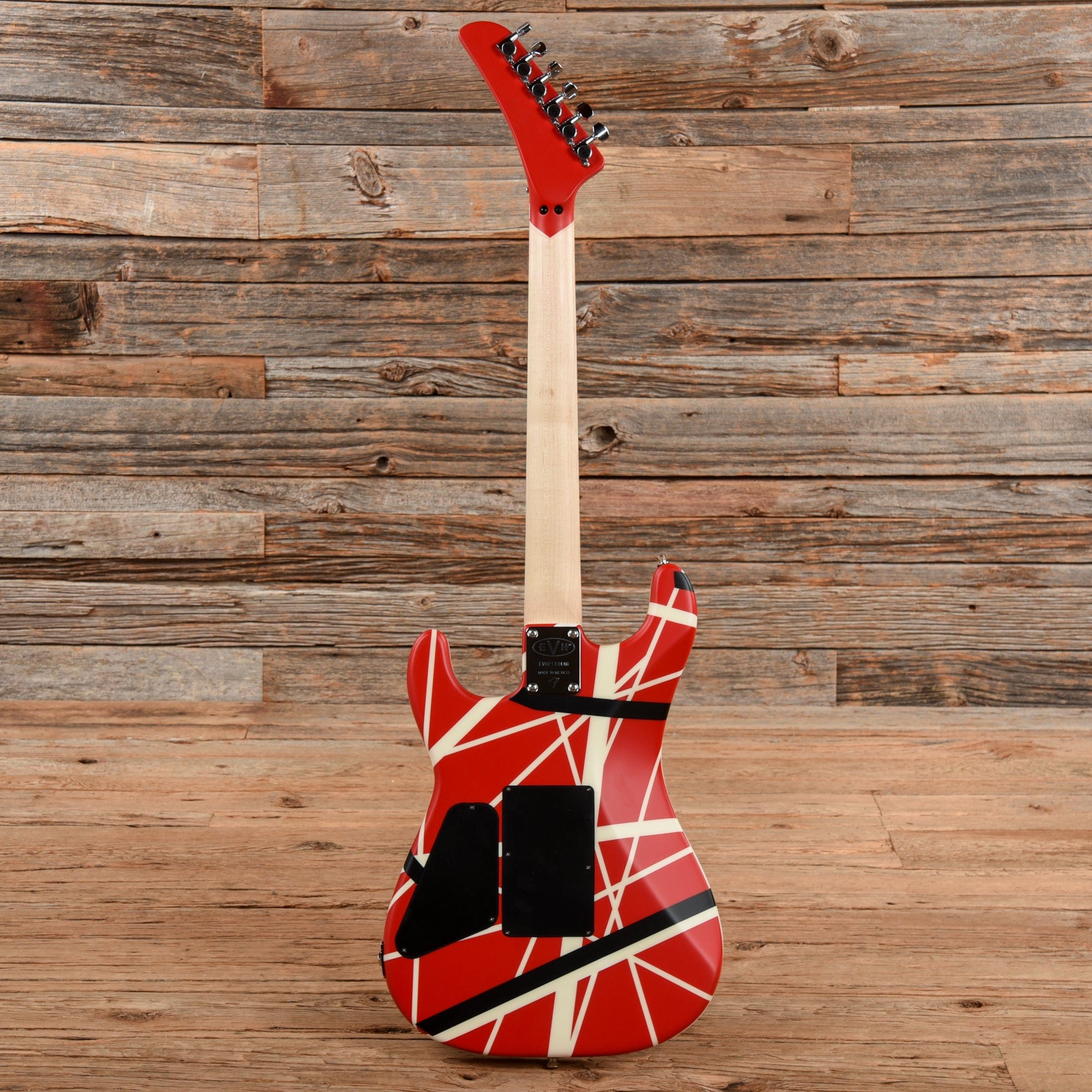 EVH 5150 Striped Series Red/White/Black 2021 – Chicago Music Exchange