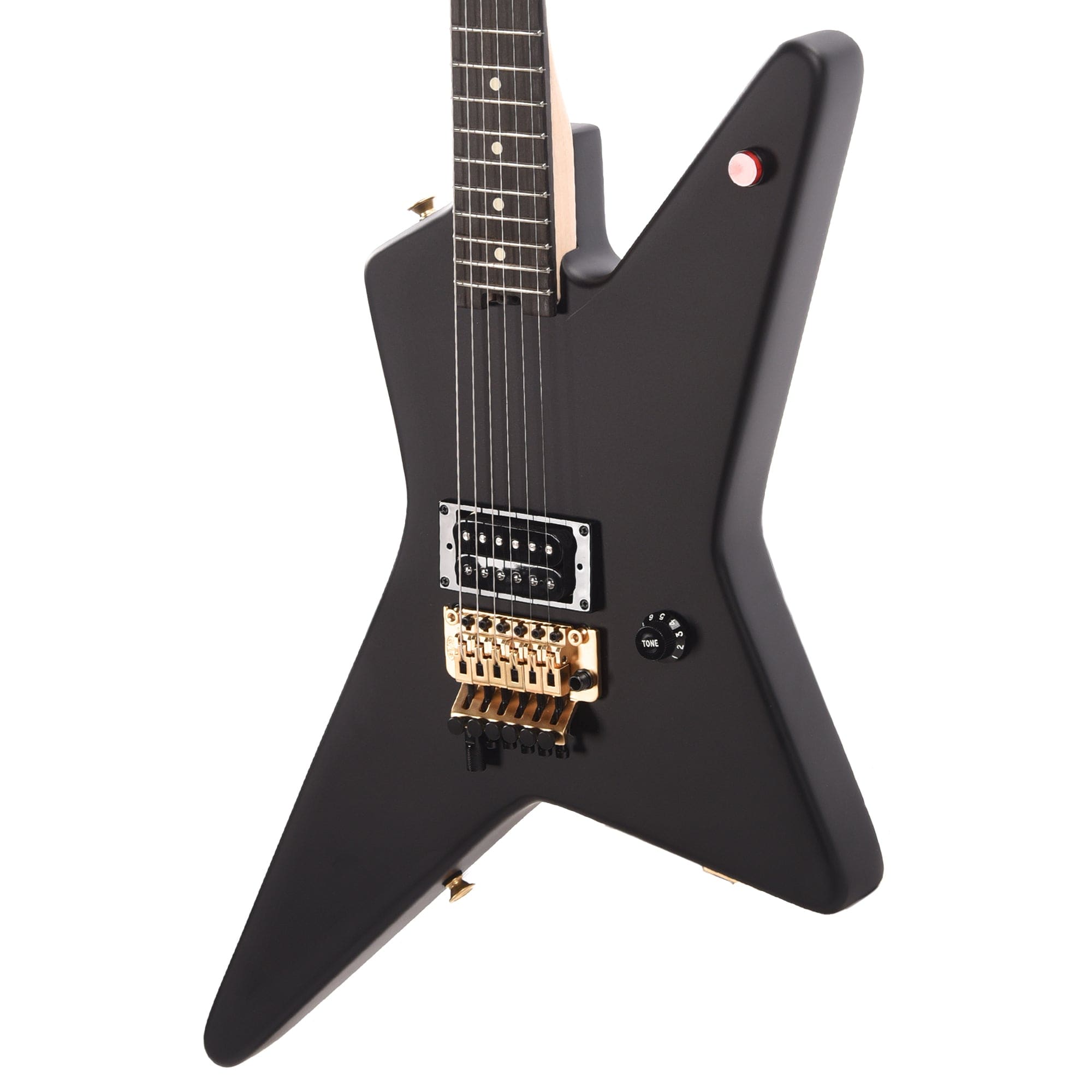 EVH Limited Edition Star Satin Black w/Gold Hardware – Chicago Music ...