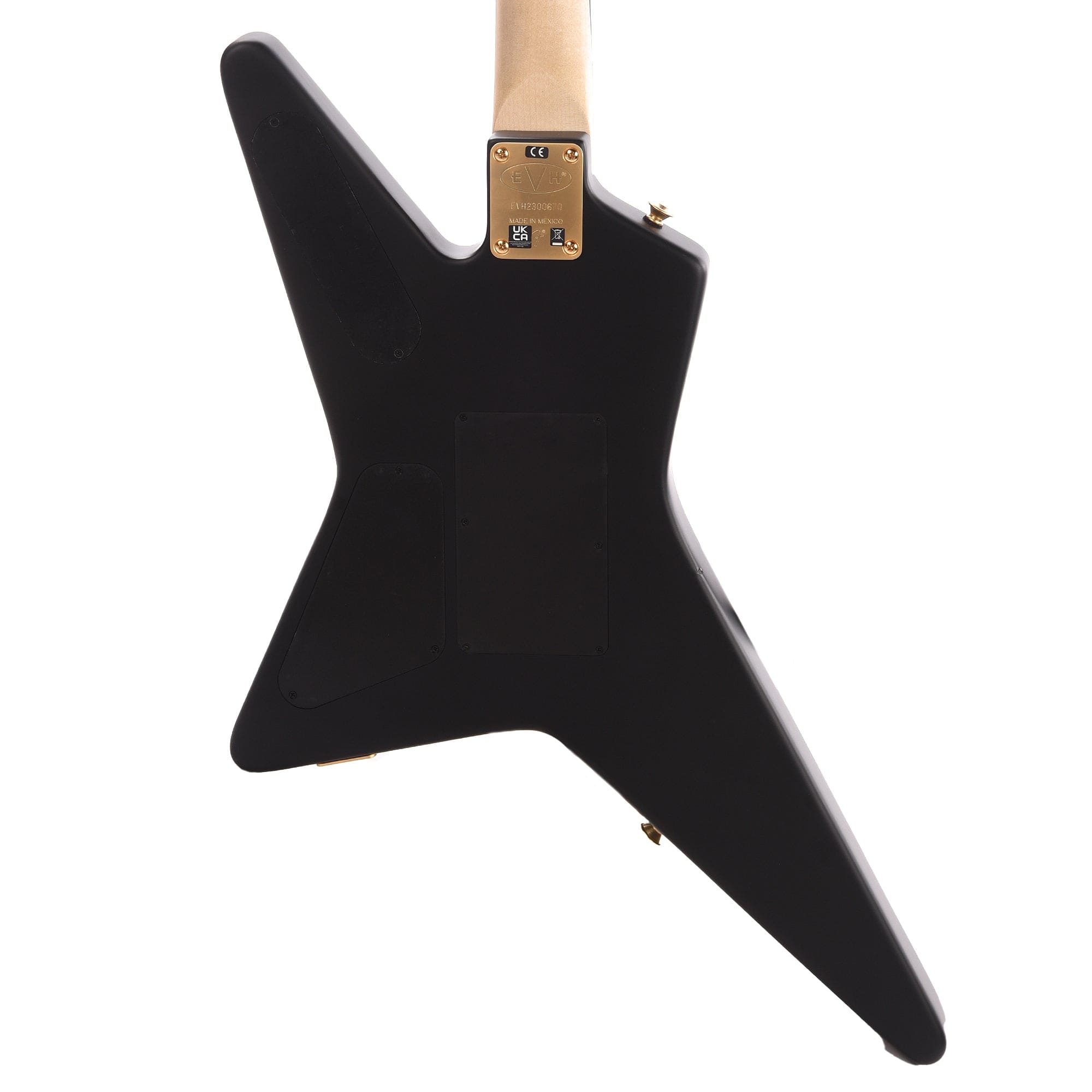 EVH Limited Edition Star Satin Black w/Gold Hardware – Chicago Music ...
