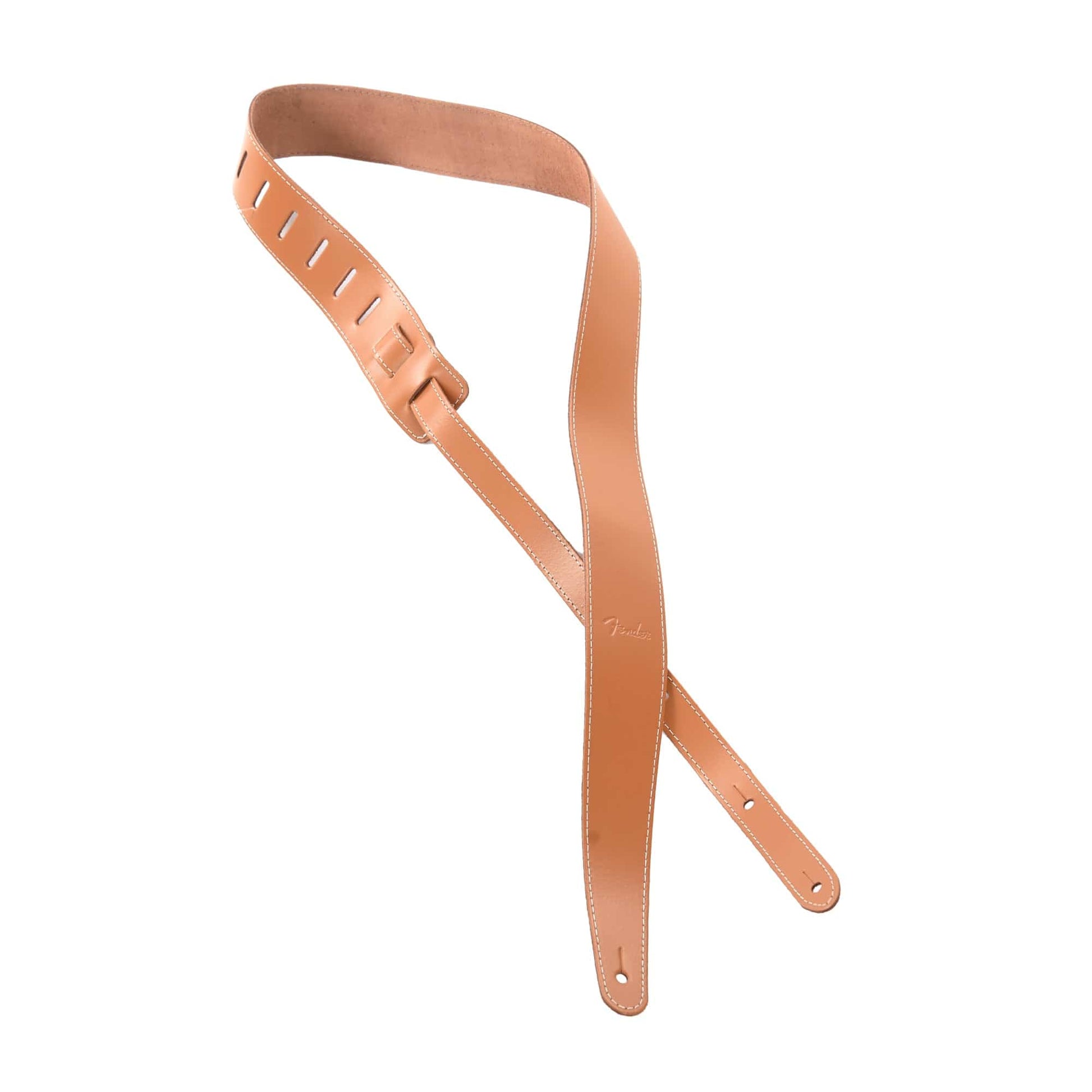 Fender 2" Essentials Leather Strap Tan – Chicago Music Exchange