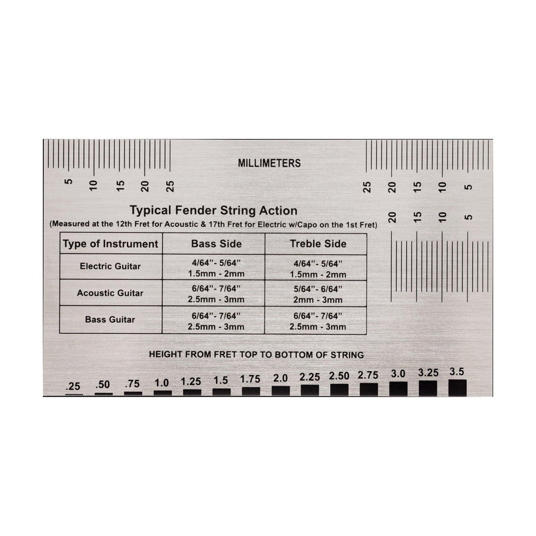 Fender String Action Gauge – Chicago Music Exchange