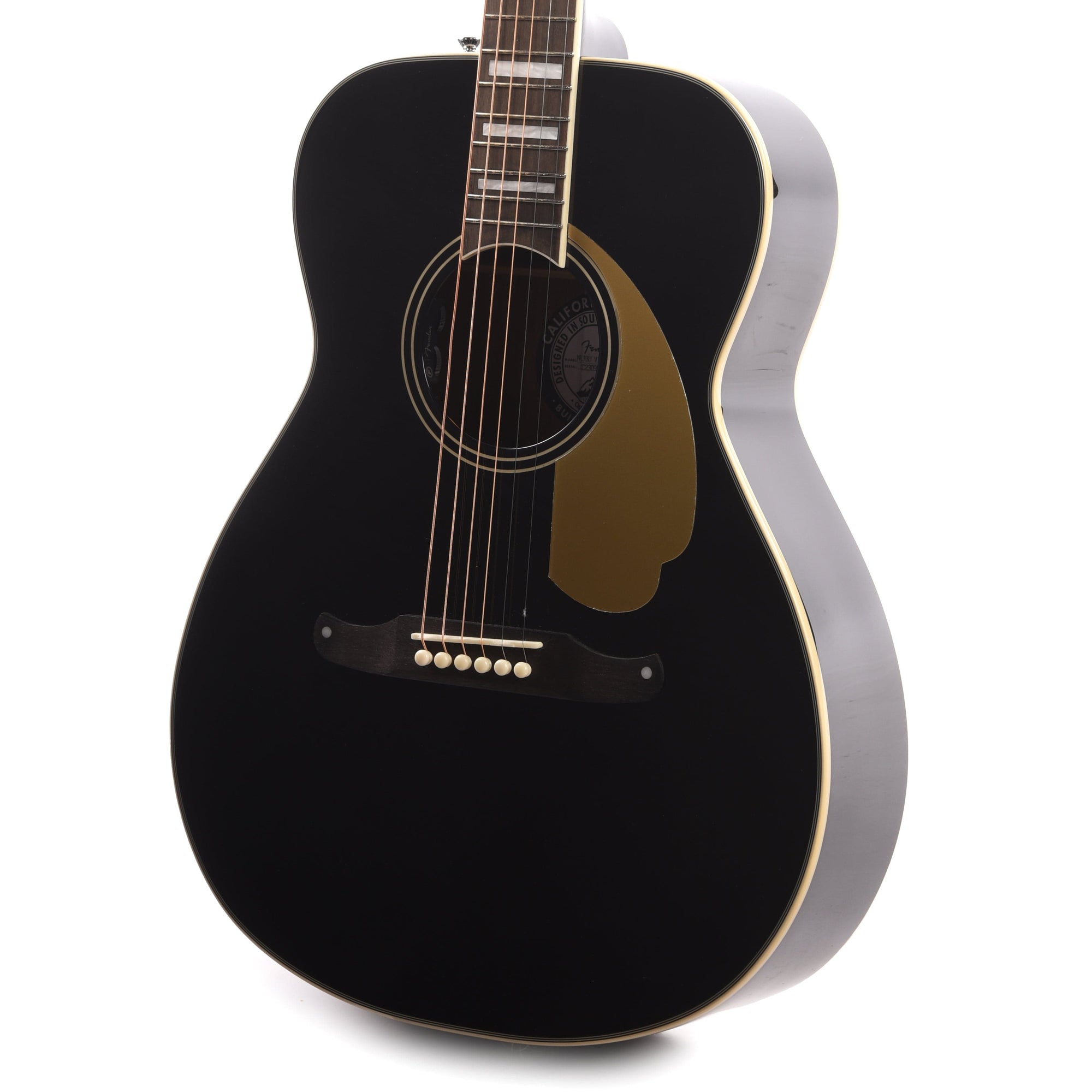 Fender Malibu Vintage Black – Chicago Music Exchange