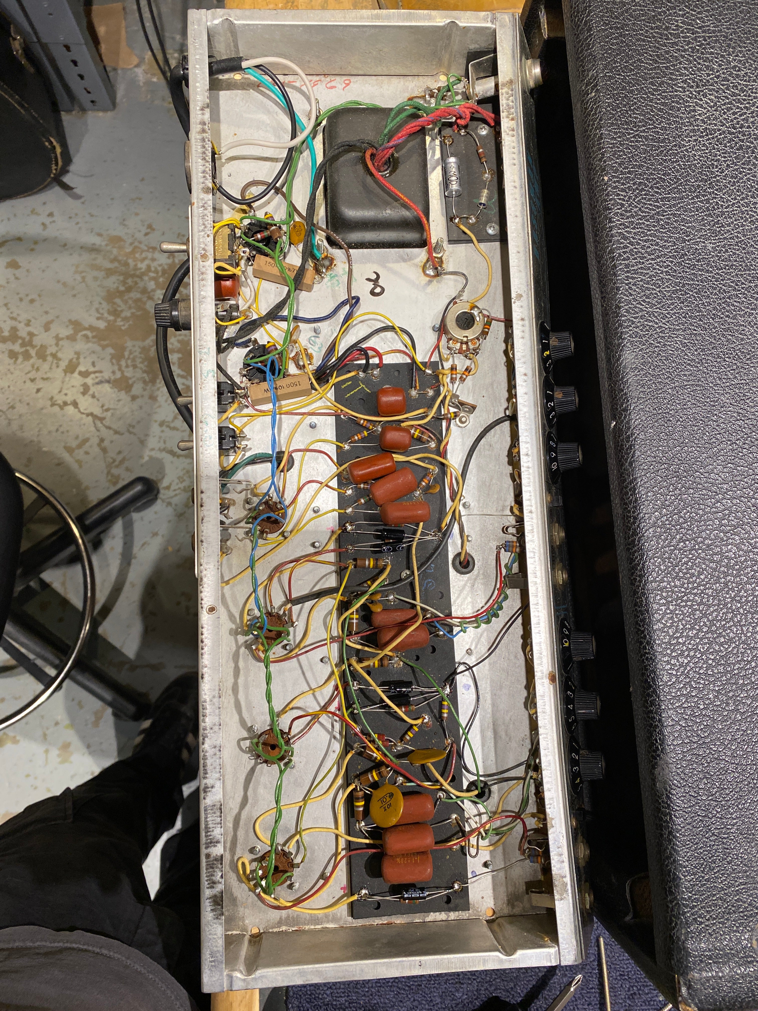 Fender Bassman Drip Edge Head - Dave Amato of REO Speedwagon – Chicago ...