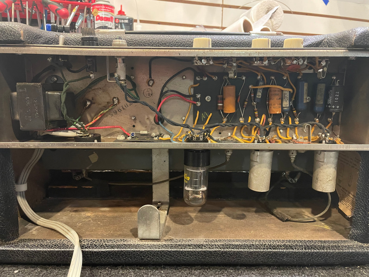 Fender Reverb Unit 1965 - Dave Amato of REO Speedwagon – Chicago Music ...