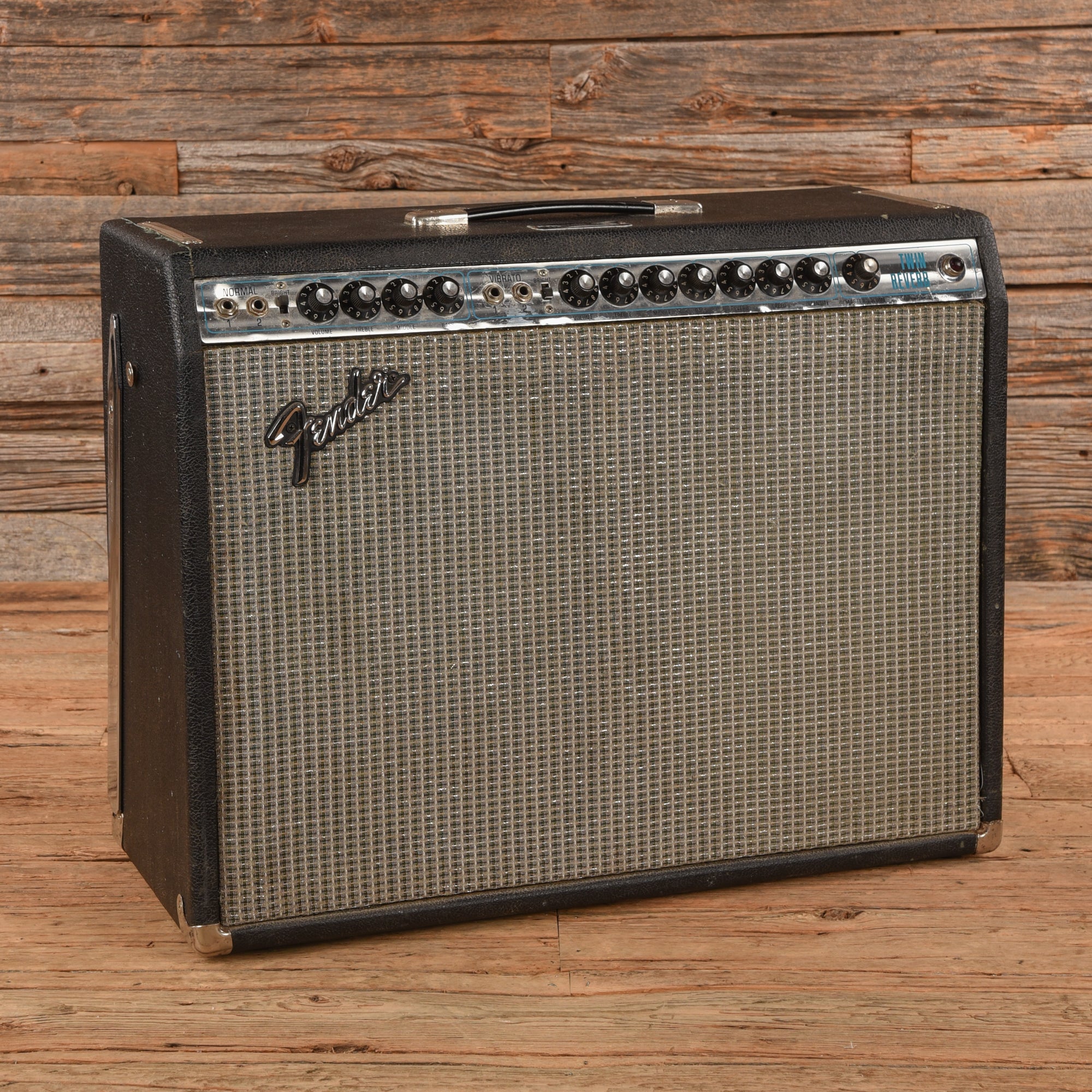 Fender Twin Reverb 2-Channel 100-Watt 2x12" Guitar Combo 1973 – Chicago ...