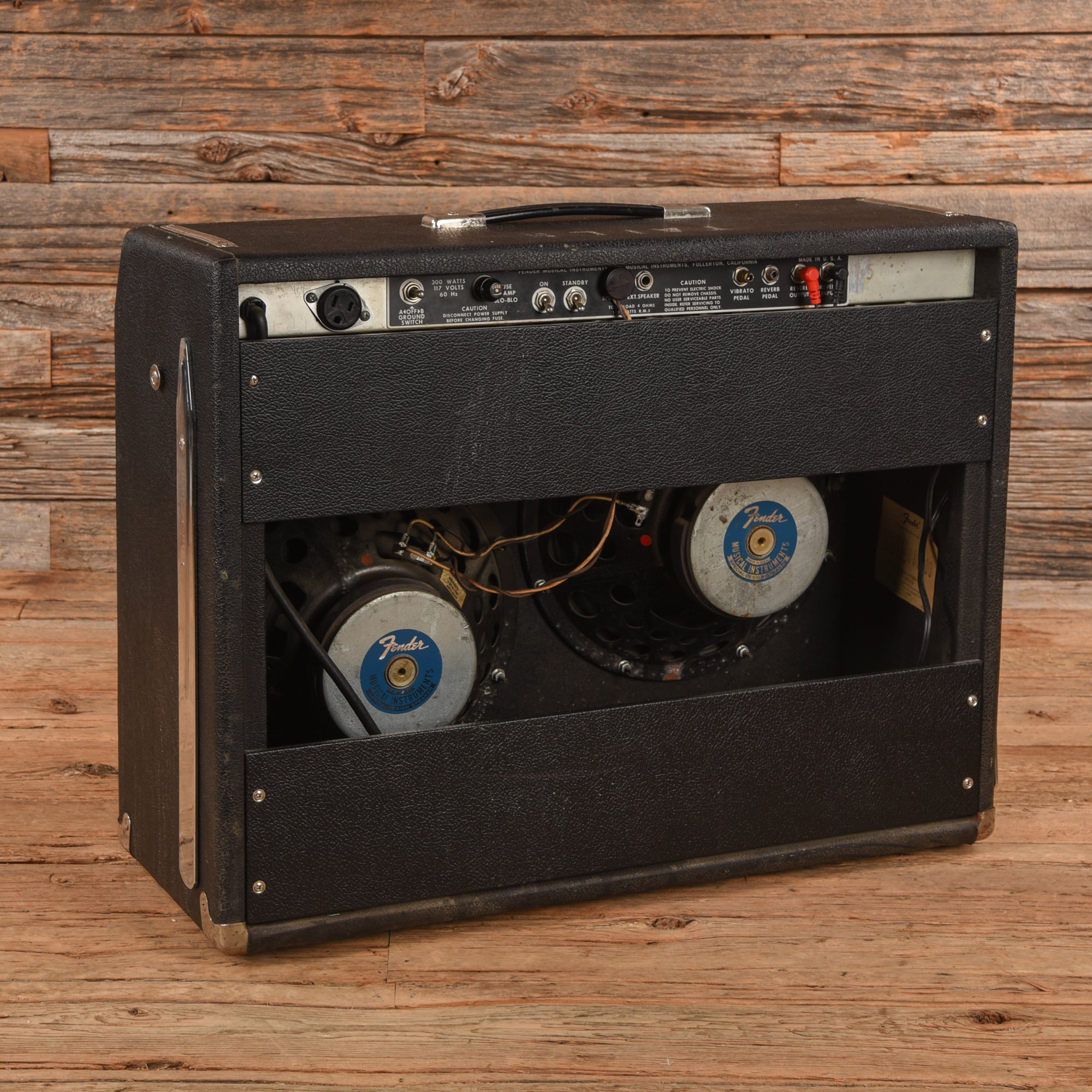 Fender Twin Reverb 2-Channel 100-Watt 2x12" Guitar Combo 1973 – Chicago ...