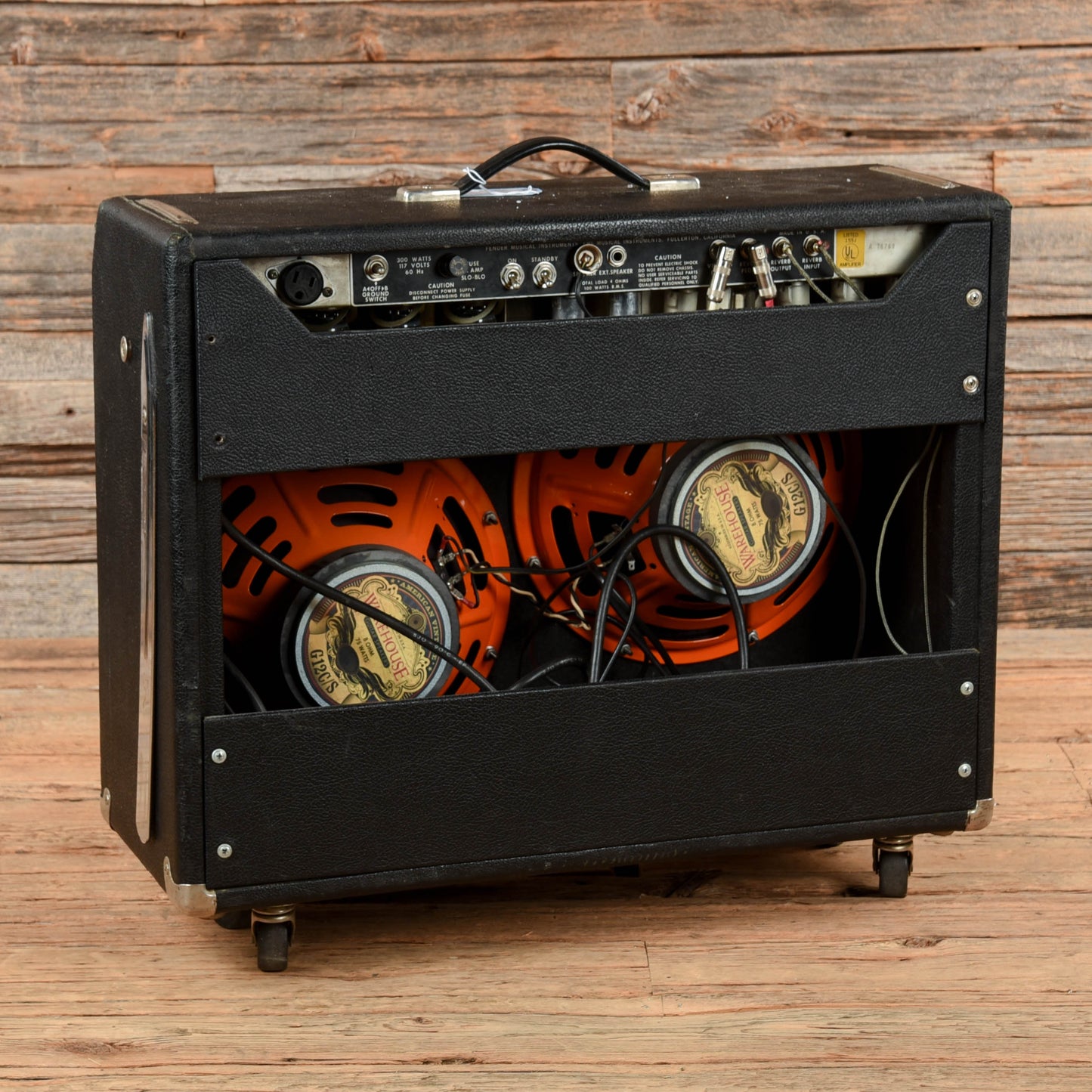 Fender Twin Reverb 2-Channel 100-Watt 2x12" Guitar Combo 1974 – Chicago ...