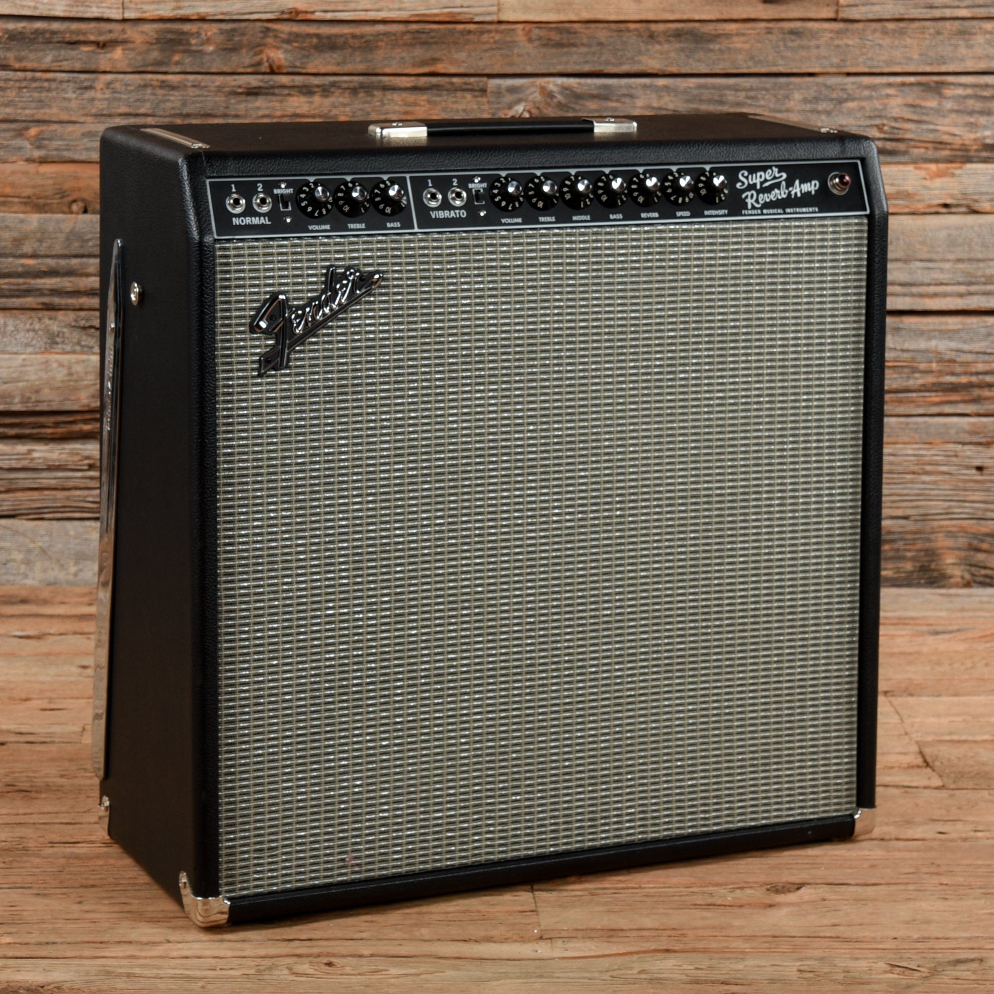 Fender '65 Super Reverb Reissue 45-Watt 4x10" Guitar Combo – Chicago ...