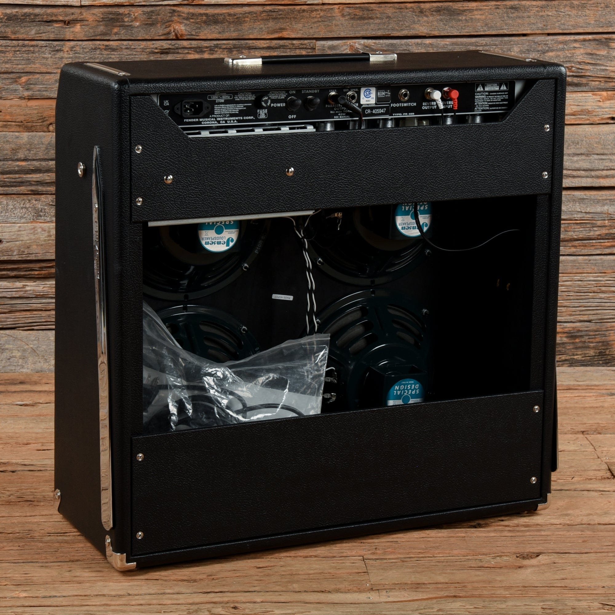 Fender '65 Super Reverb Reissue 45-Watt 4x10" Guitar Combo – Chicago ...