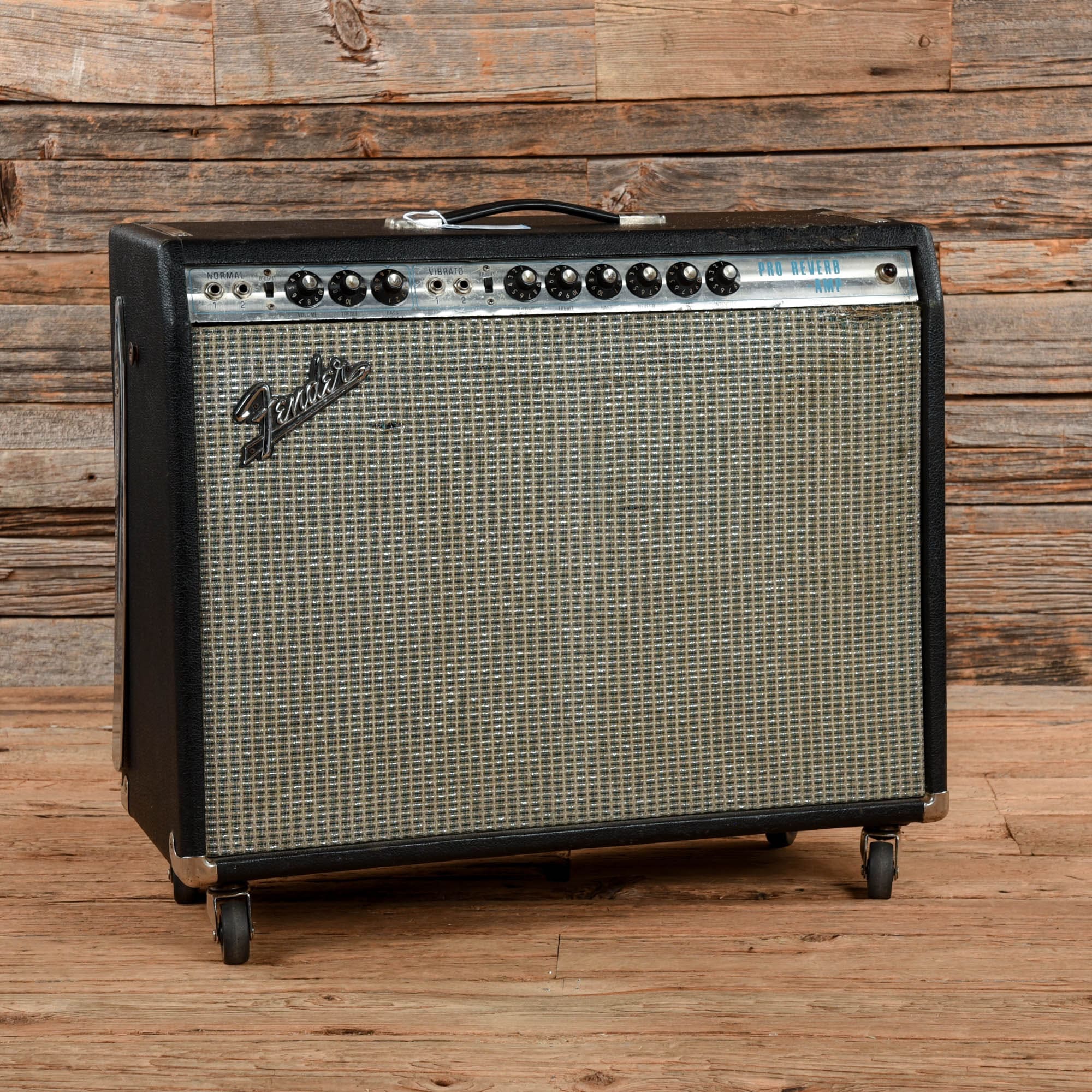 Fender Pro Reverb 40-Watt 2x12" Guitar Combo Amp 1971 – Chicago Music ...