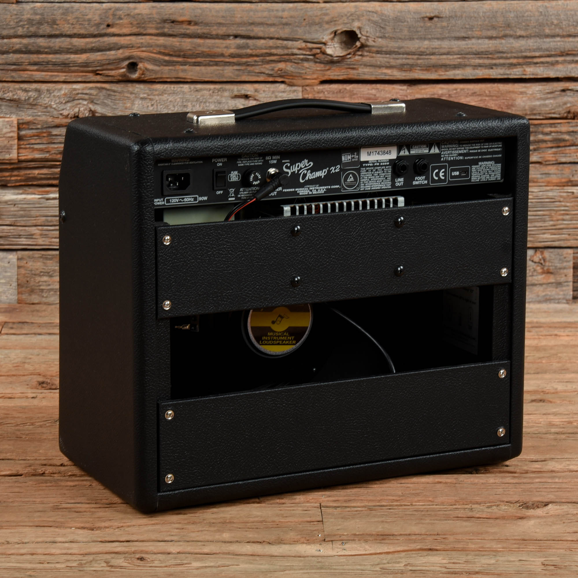 Fender Super Champ X2 2-Channel 15-Watt 1x10" Guitar Combo Amp – Chicago Music Exchange