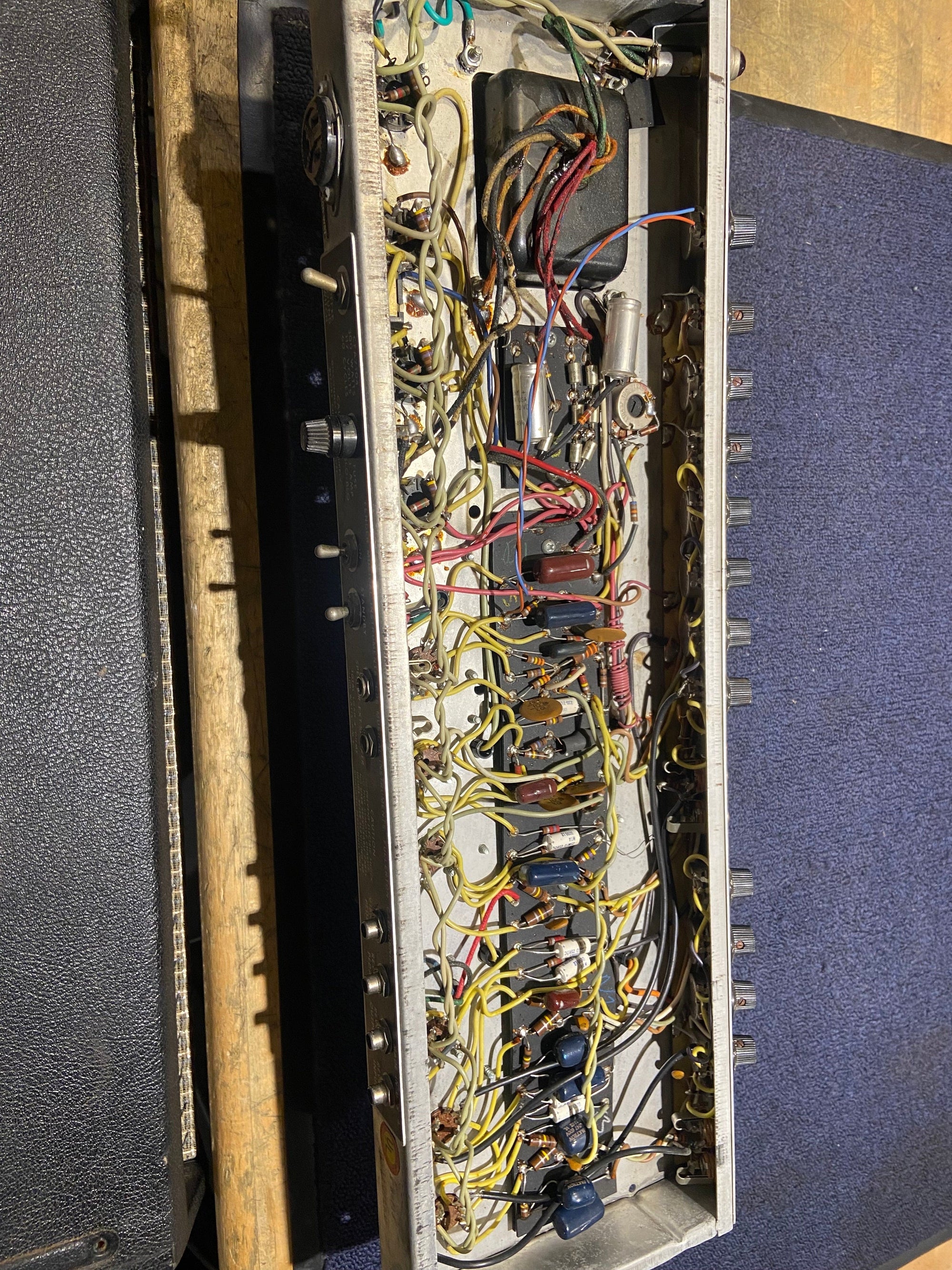 Fender Quad Reverb 2-Channel 100-Watt 4x12" Guitar Combo Amp w/ Road C ...