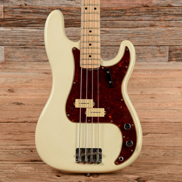 Fender 1978 Left-Handed Precision Bass Neck w/'60s Fender Body White R ...
