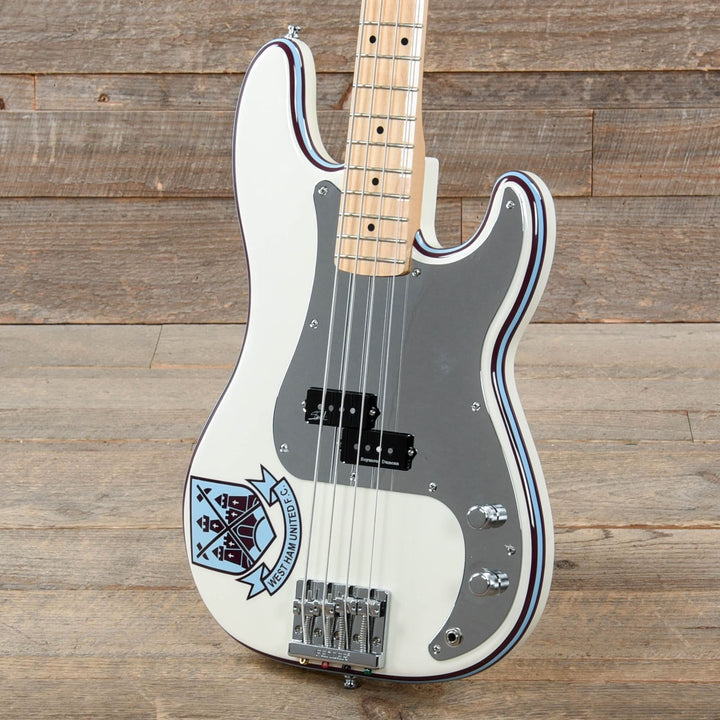 Fender Artist Steve Harris Precision Bass Olympic White – Chicago Music ...