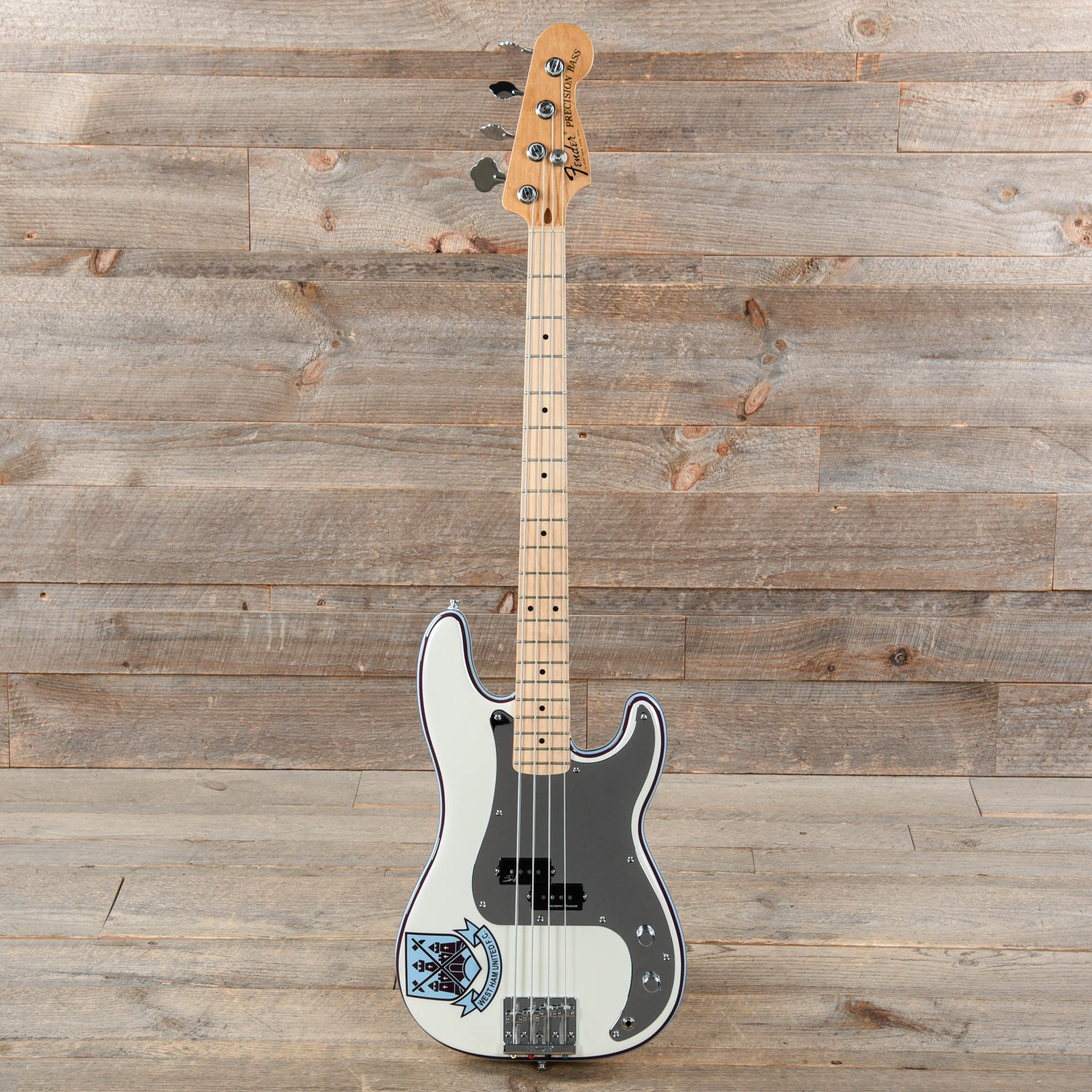 Fender Artist Steve Harris Precision Bass Olympic White – Chicago Music ...