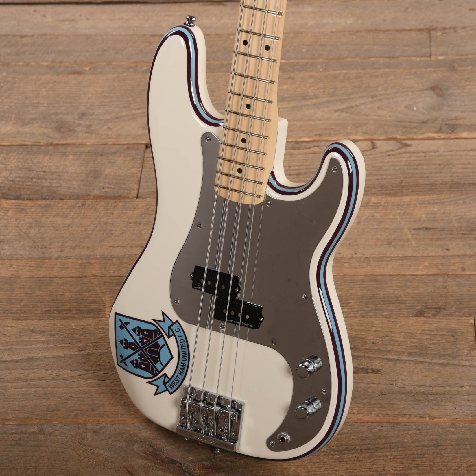 Fender Artist Steve Harris Precision Bass Olympic White – Chicago Music ...