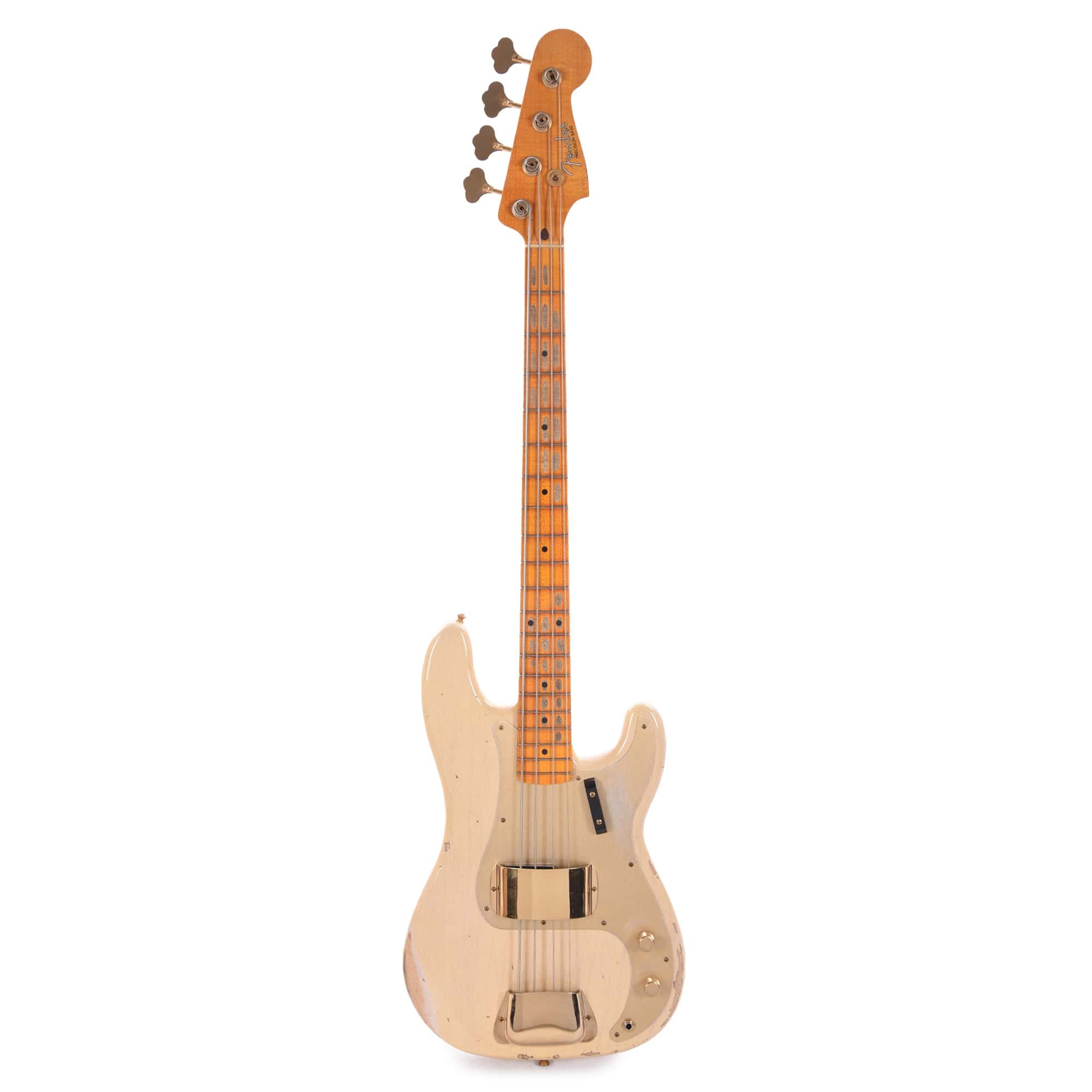 Fender Custom Shop 1957 Precision Bass Ash Heavy Relic Super Aged Whit ...
