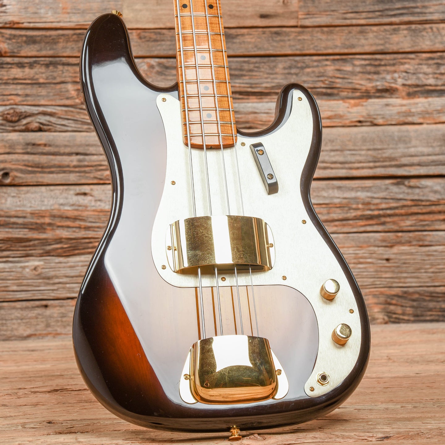 Fender Custom Shop 57 Precision Bass Reissue Ash NOS Wide Fade Chocola ...