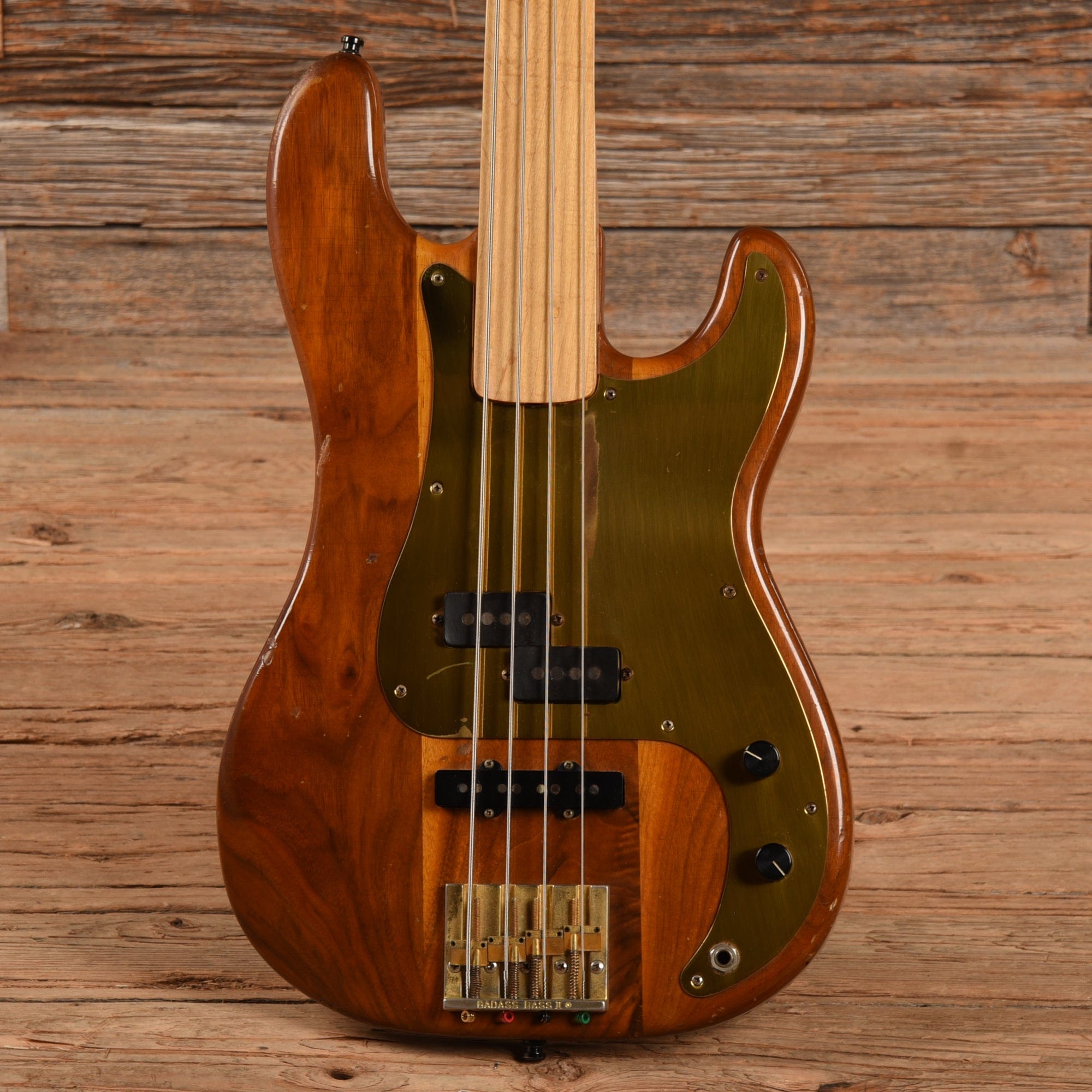 Fender Fretless Precision Bass Neck w/ Schecter Body Walnut 1980s ...