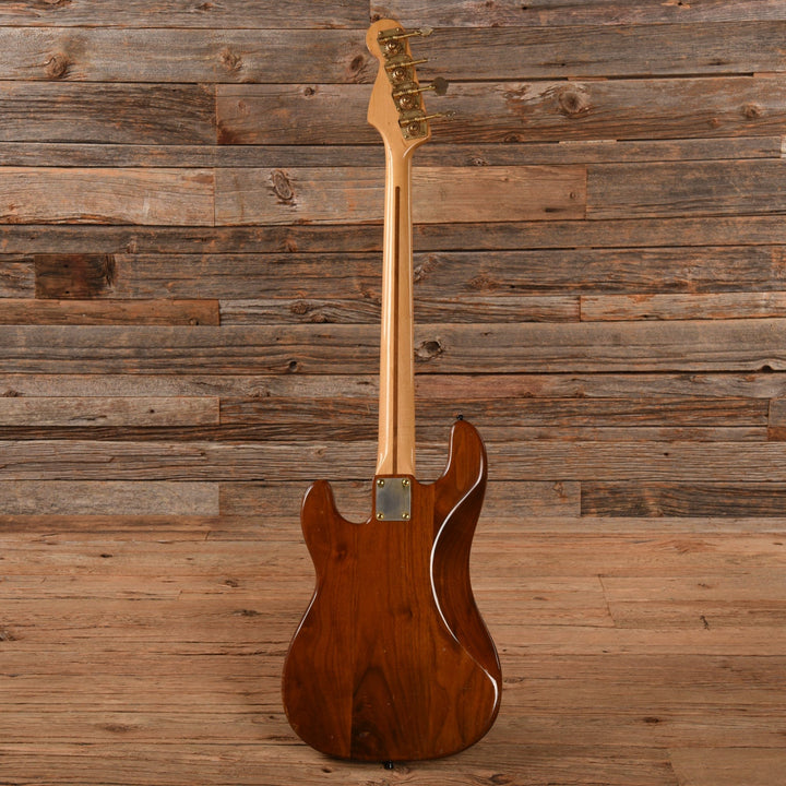 Fender Fretless Precision Bass Neck w/ Schecter Body Walnut 1980s ...