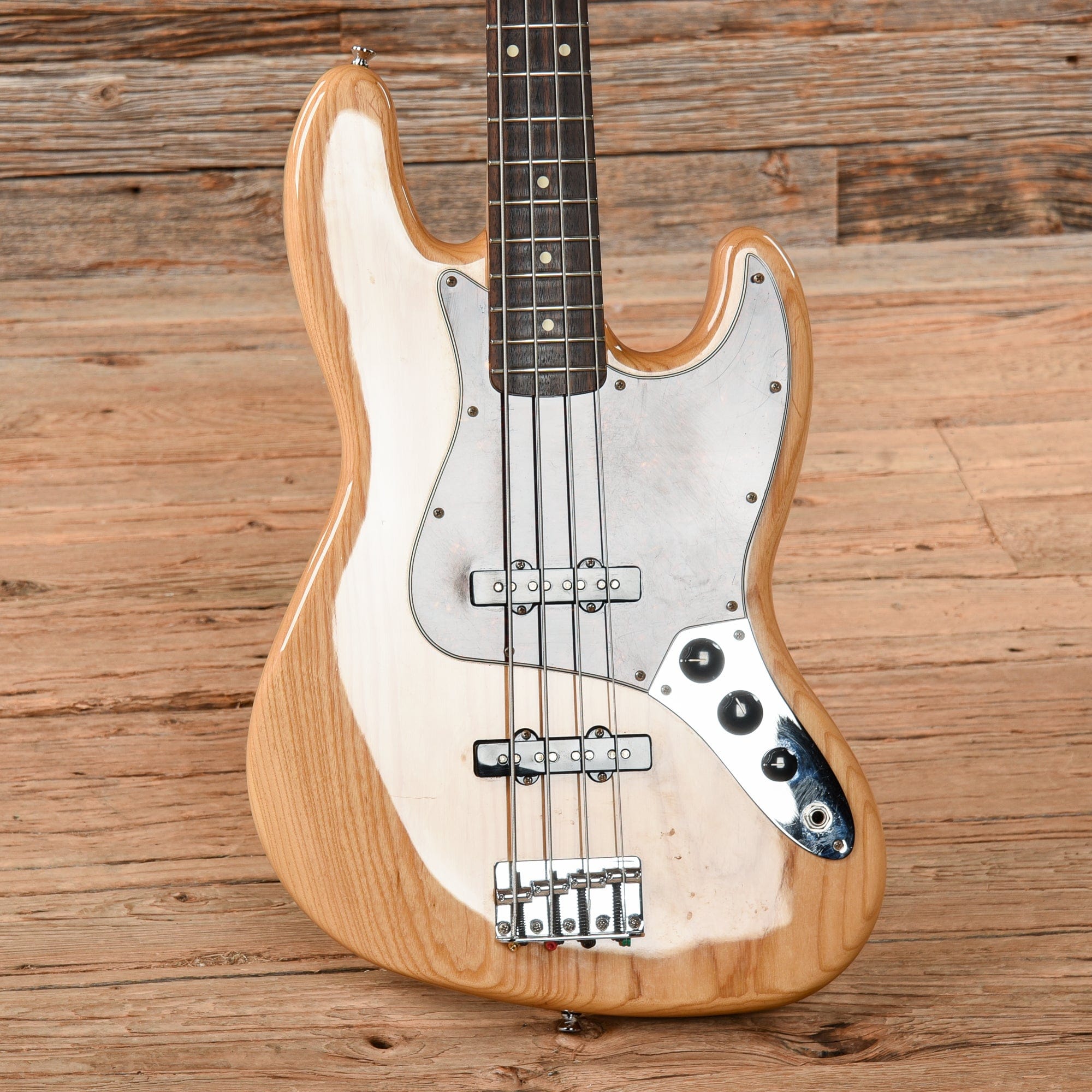 Fender FSR Deluxe Jazz Bass Natural 2015 – Chicago Music Exchange