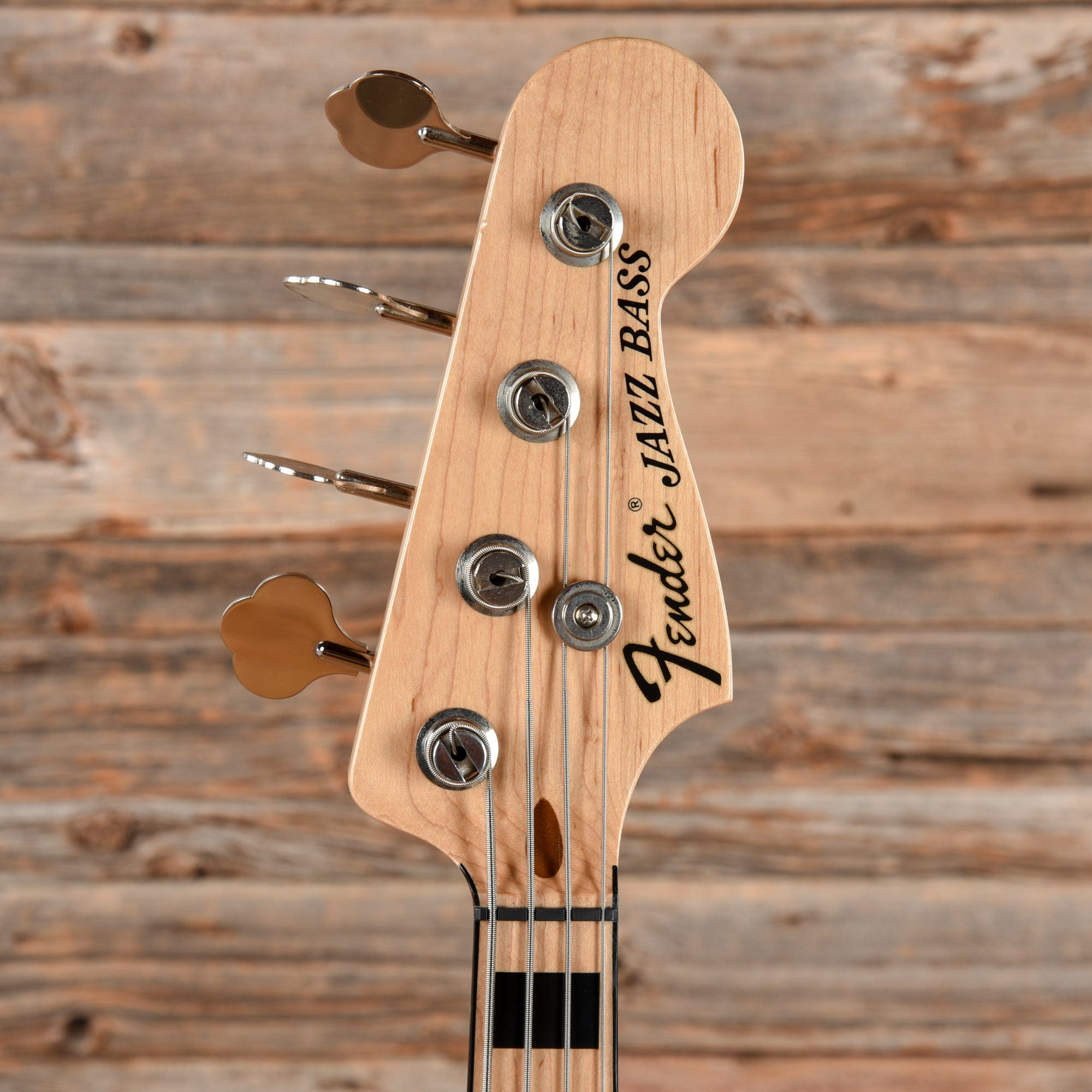 Fender Geddy Lee Signature Jazz Bass Black – Chicago Music Exchange