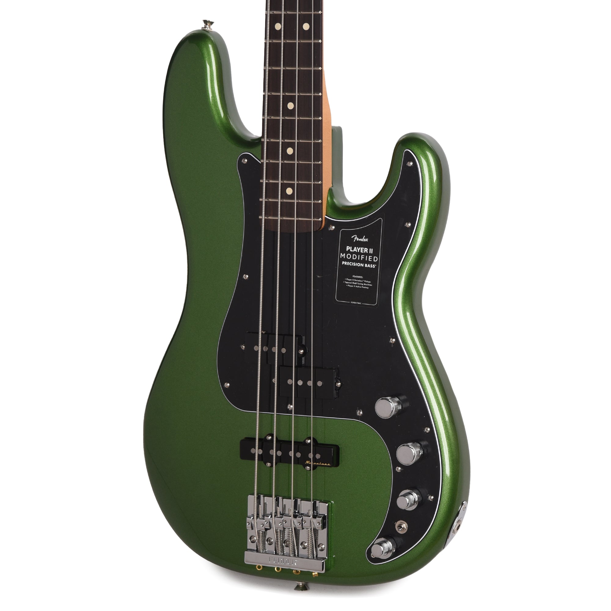 Fender Player II Modified Active Precision Bass Harvest Green Metallic ...
