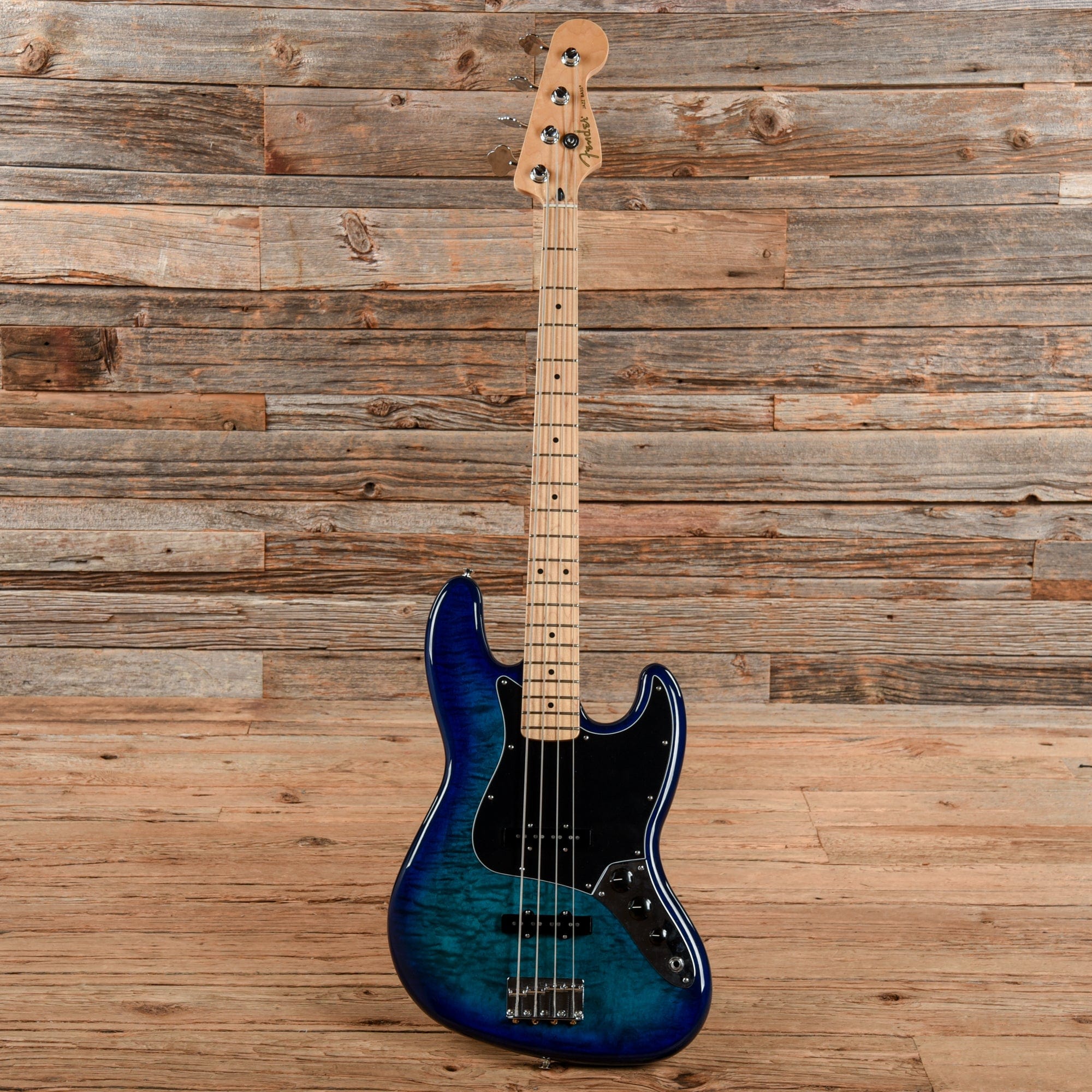 Fender Player Jazz Bass Plus Top Blue Burst 2022 – Chicago Music Exchange