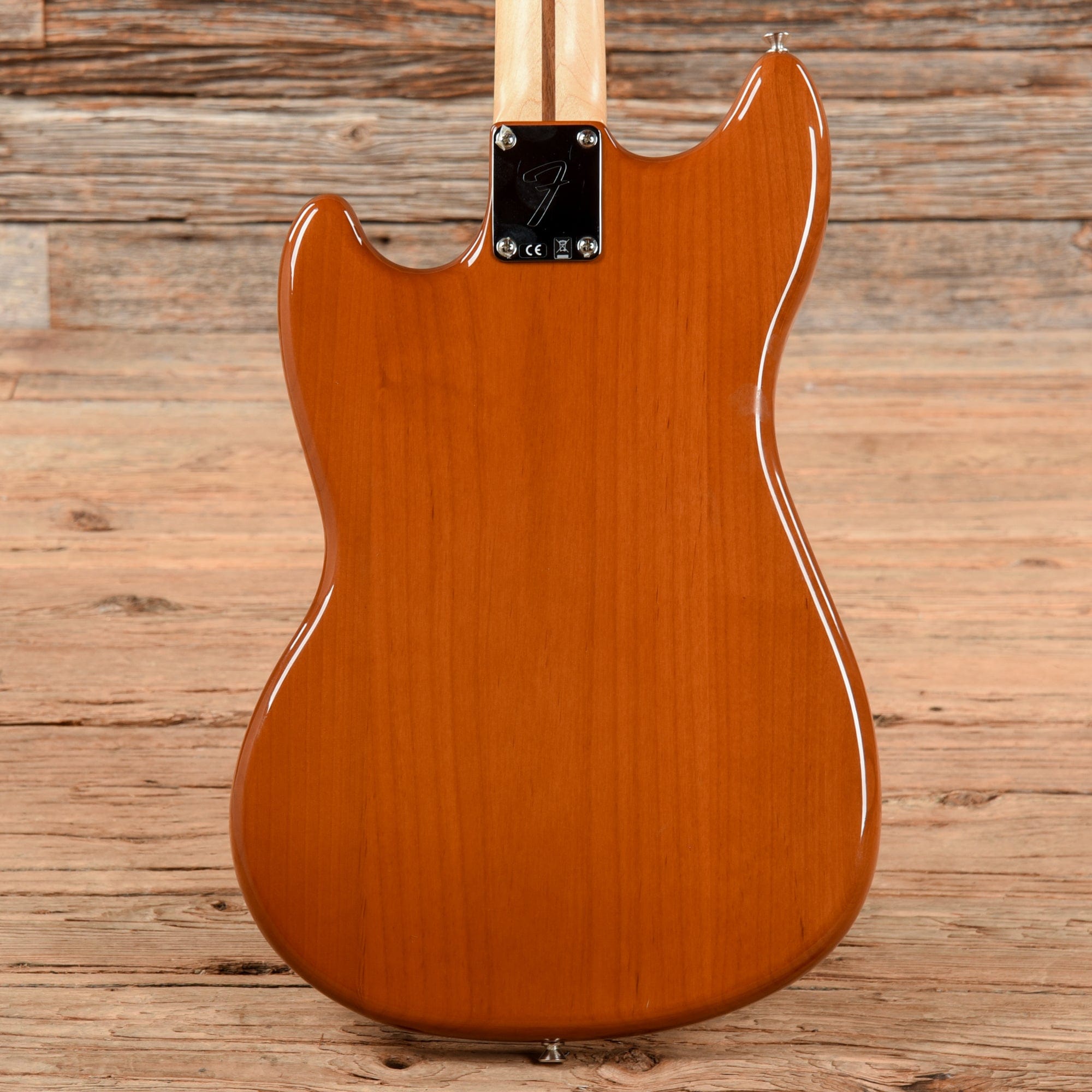 Fender Player Mustang Bass PJ Aged Natural 2017 – Chicago Music Exchange