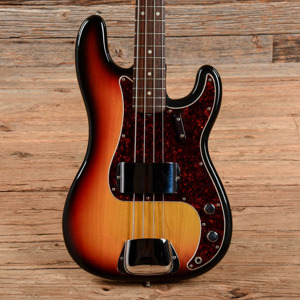 Fender Precision Bass 3-Color Sunburst 1973 – Chicago Music Exchange