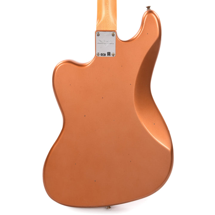 Fender Custom Shop 1962 Bass VI Journeyman Relic Super Faded Burnt Cop ...