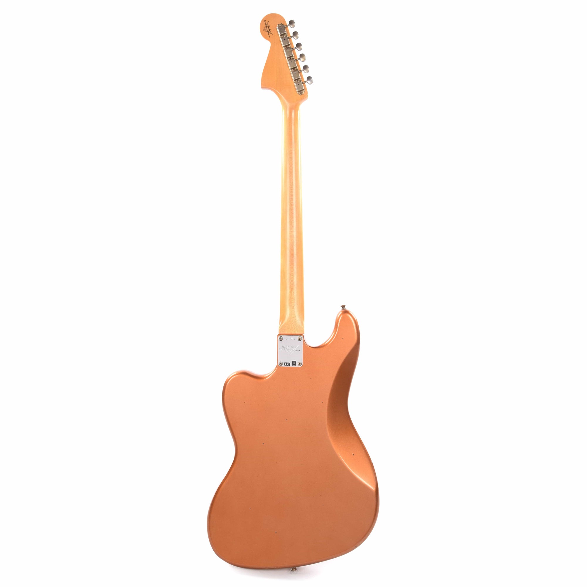 Fender Custom Shop 1962 Bass VI Journeyman Relic Super Faded Burnt Cop ...