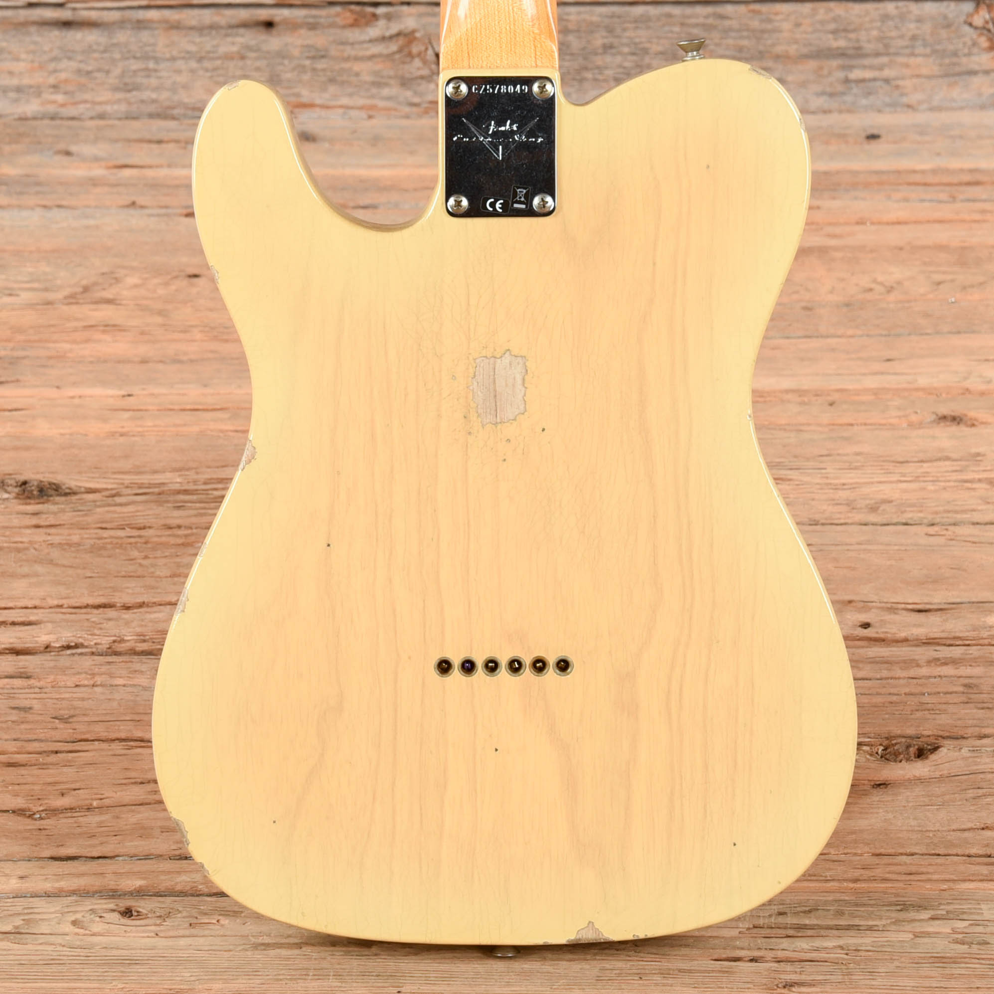 Fender Custom Shop '64 Telecaster Relic Natural Blonde 2024 – Chicago ...