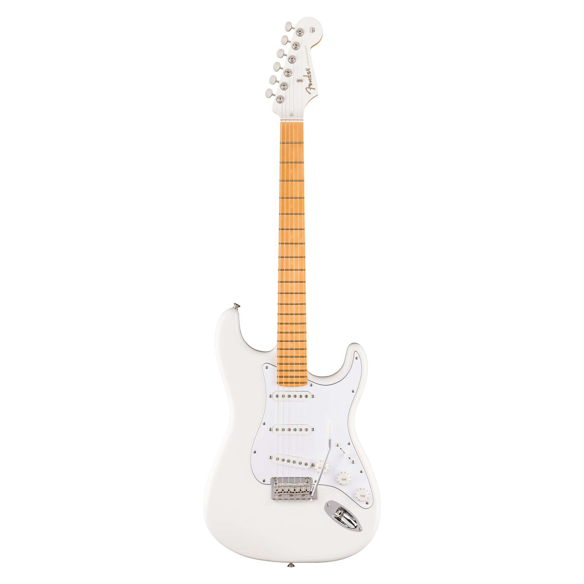 Fender DE Player II Stratocaster Polar White w/Matching Headcap ...
