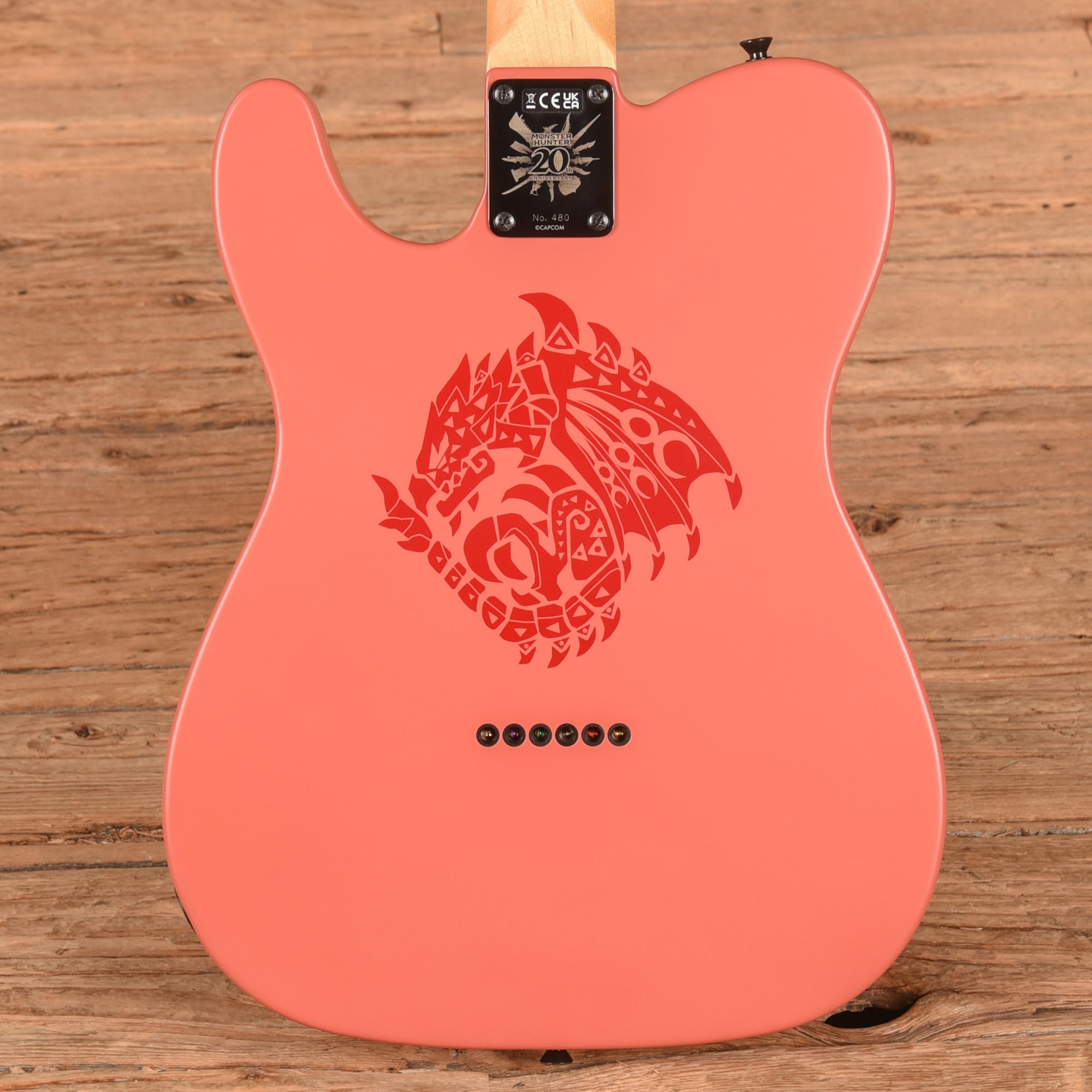 Fender Monster Hunter Rathalos Telecaster Rathalos Red 2025 – Chicago ...