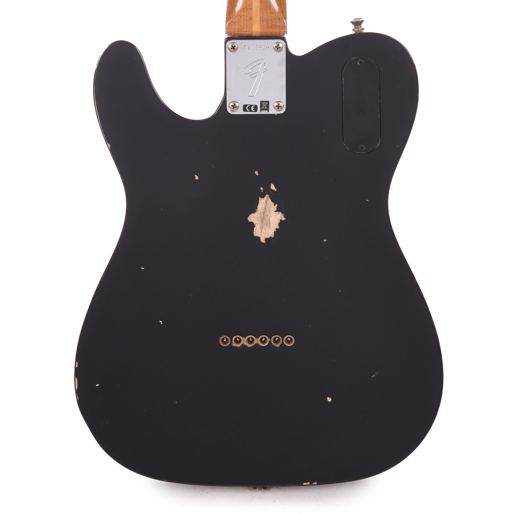 Fender Custom Shop 1972 Thinline Deluxe Relic Ash Aged Black w/Roasted ...