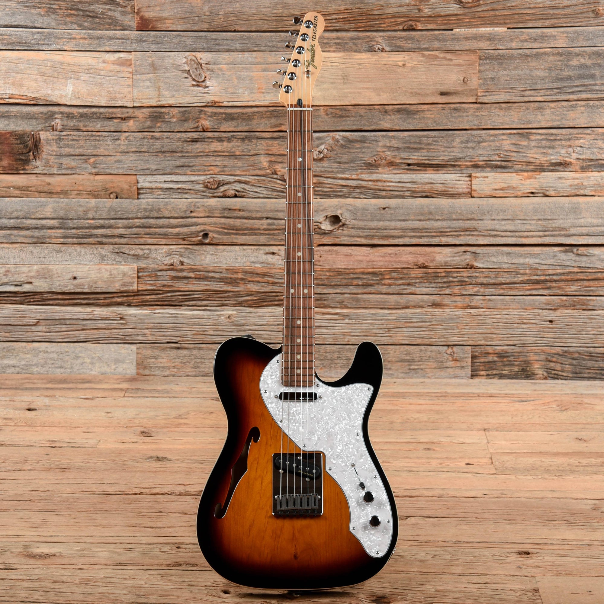 Fender Deluxe Telecaster Thinline Sunburst 2020 – Chicago Music Exchange