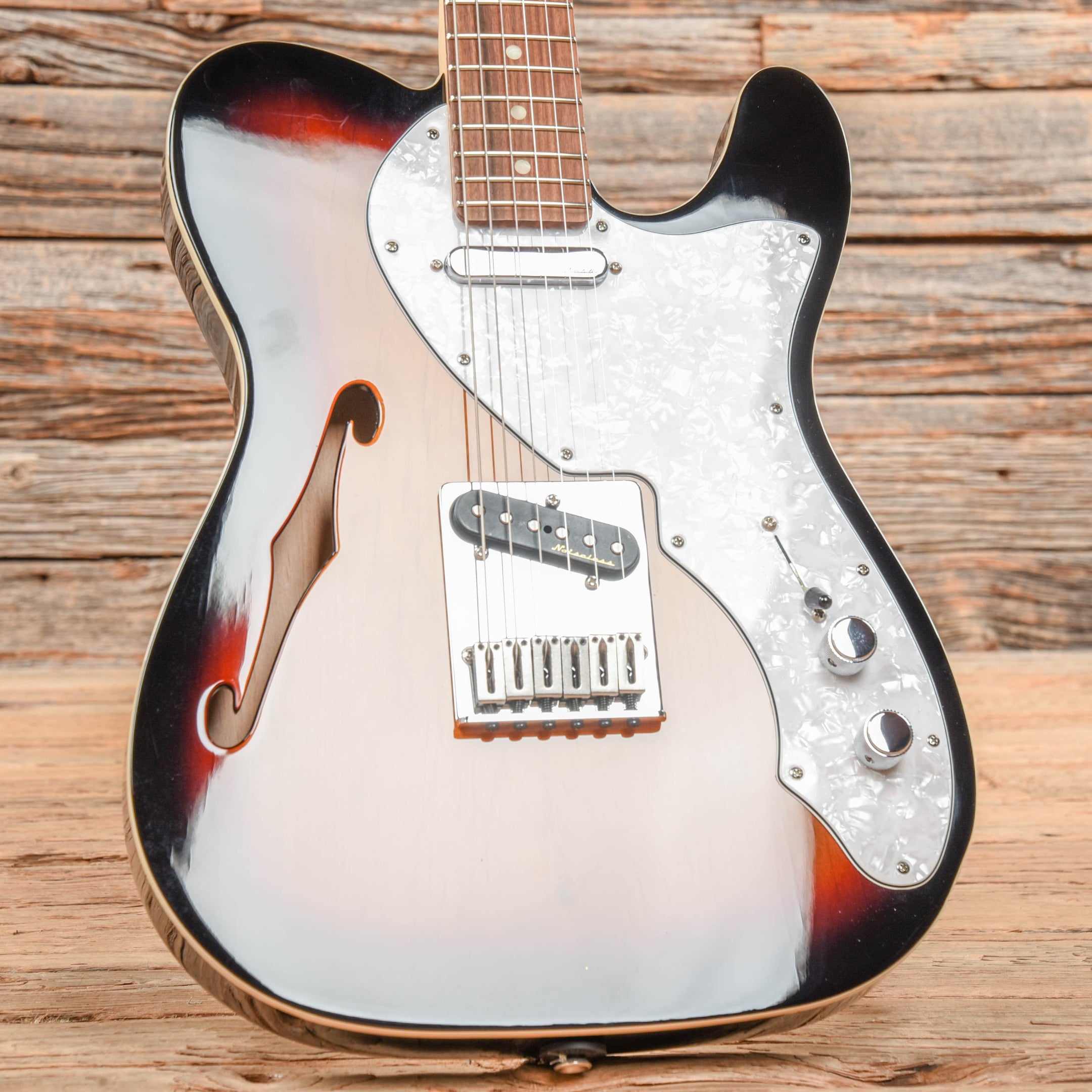 Fender Deluxe Telecaster Thinline Sunburst 2020 – Chicago Music Exchange