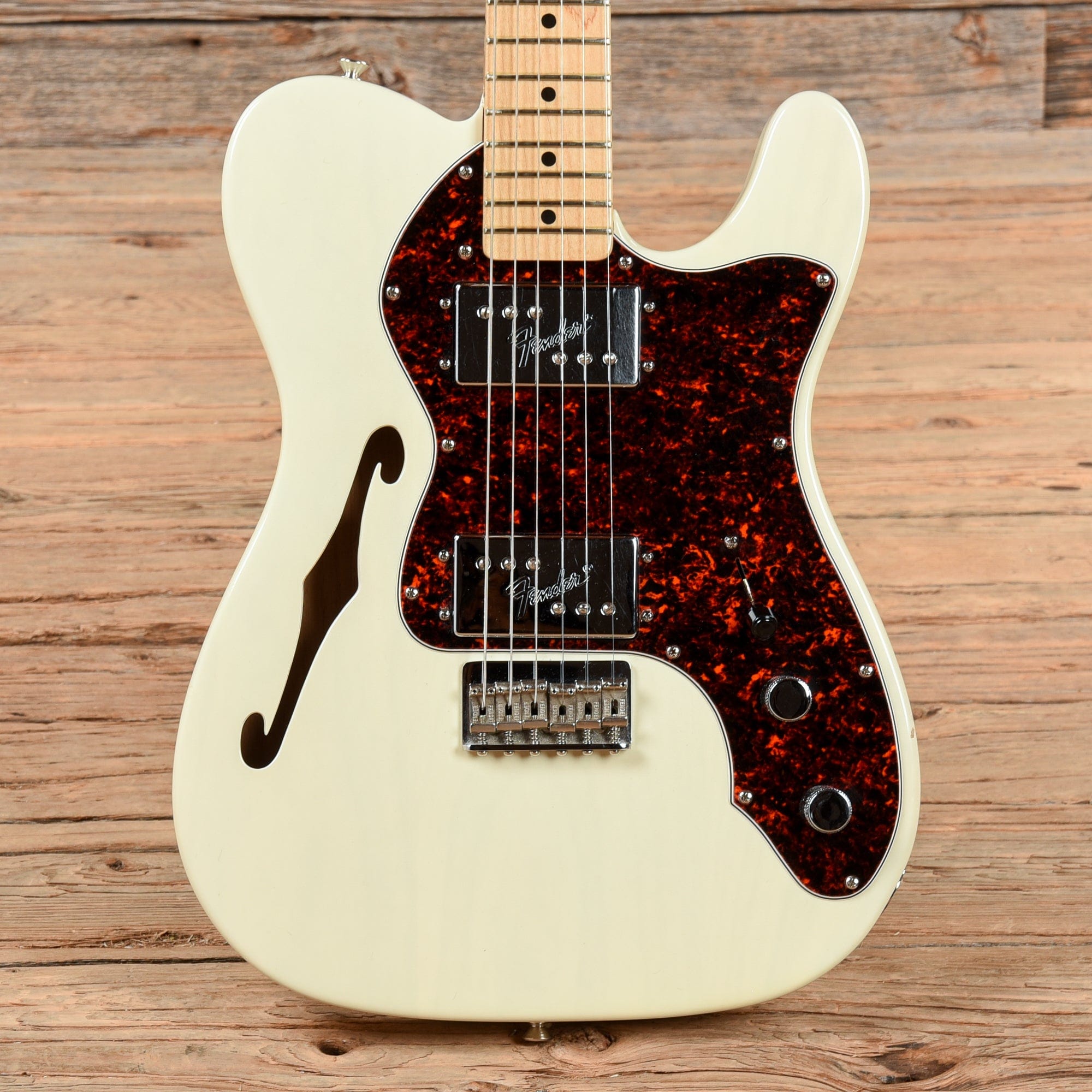 Fender Telecaster Thinline White Blonde 2001 – Chicago Music Exchange