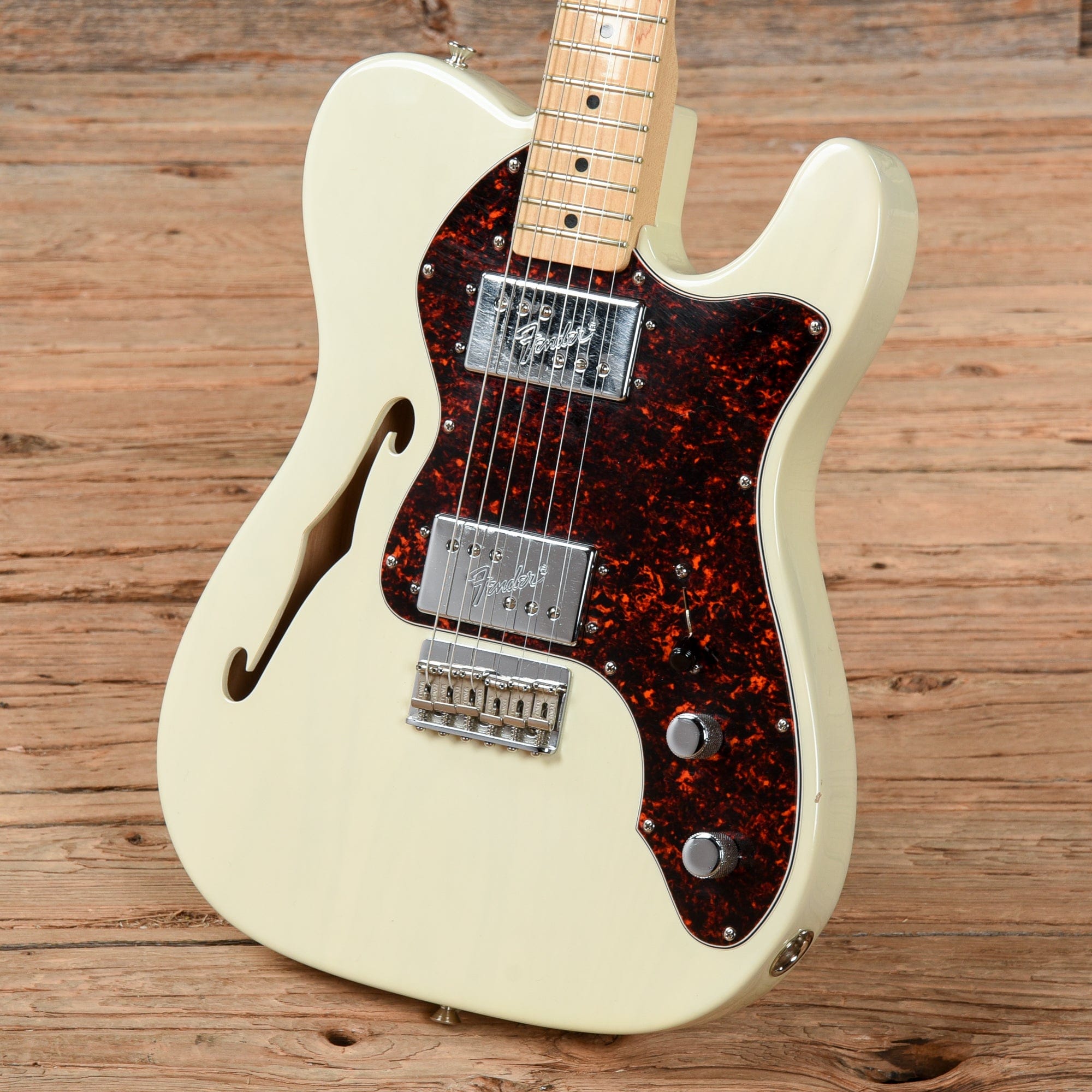 Fender Telecaster Thinline White Blonde 2001 – Chicago Music Exchange