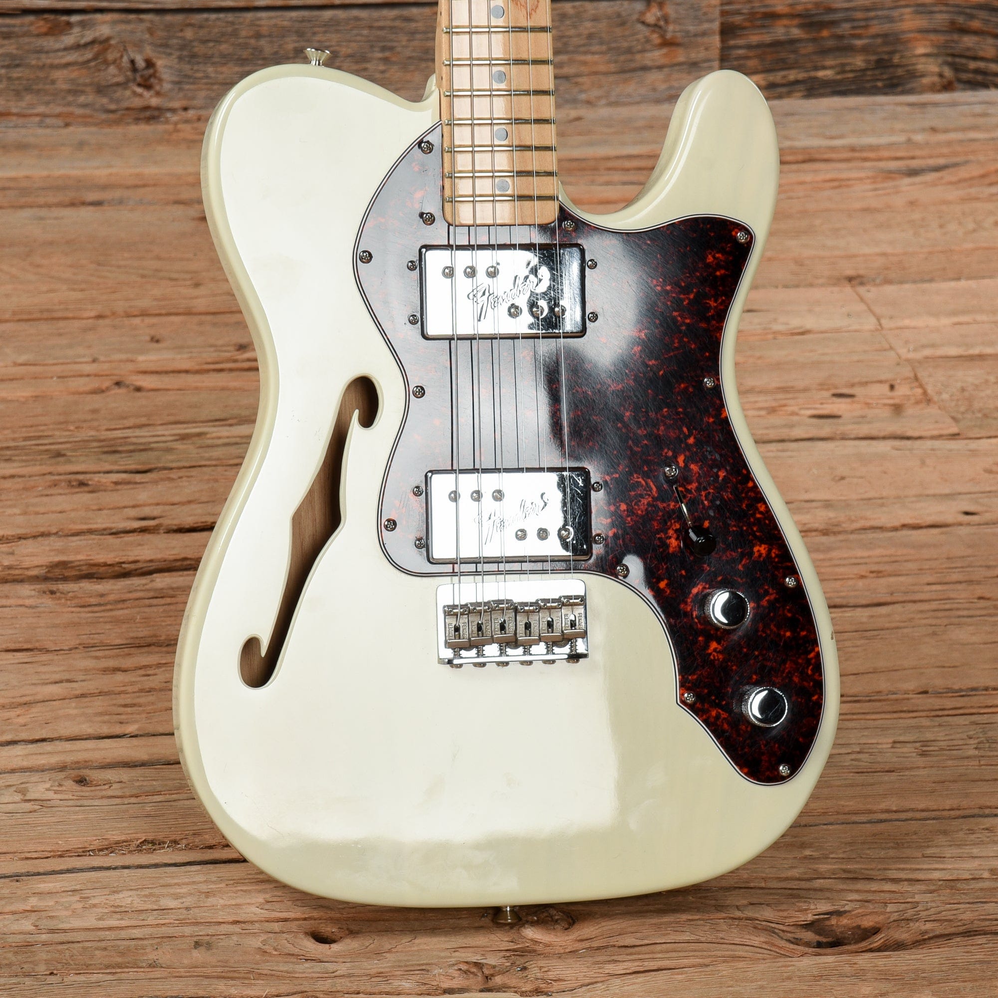 Fender Telecaster Thinline White Blonde 2001 – Chicago Music Exchange