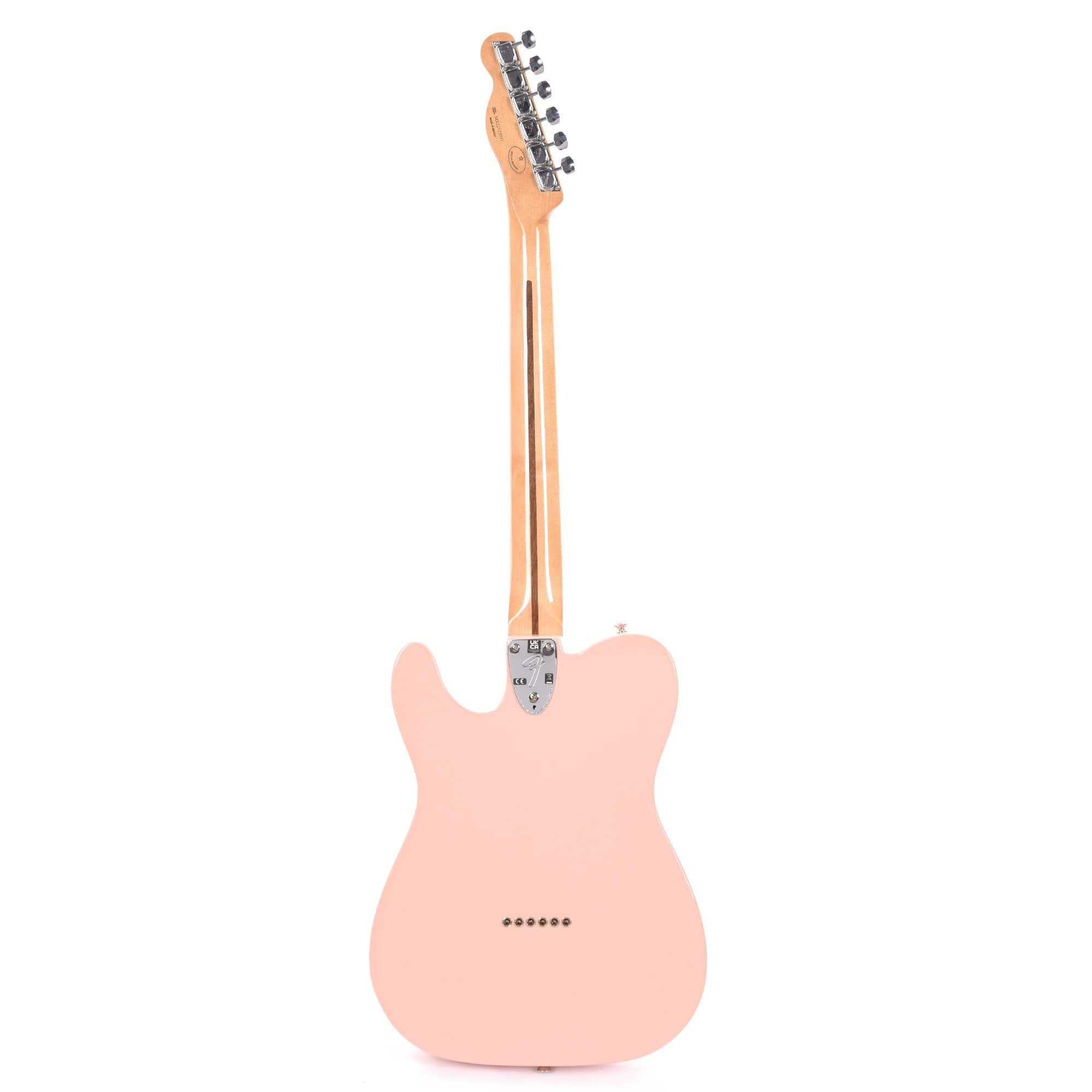 Fender Vintera '70s Telecaster Thinline Shell Pink w/4-Ply Aged Pearl ...
