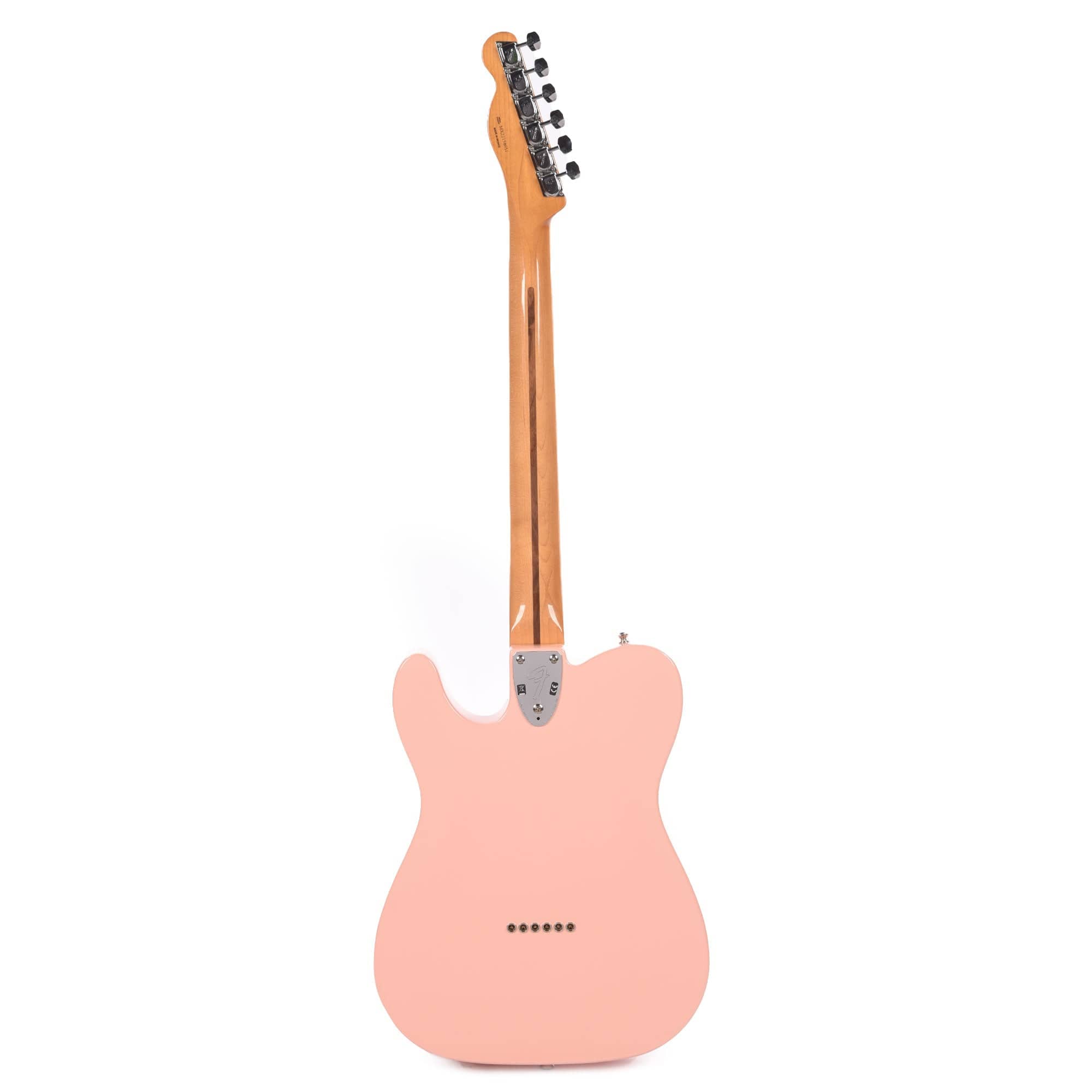 Fender Vintera '70s Telecaster Thinline Shell Pink w/4-Ply Aged Pearl ...